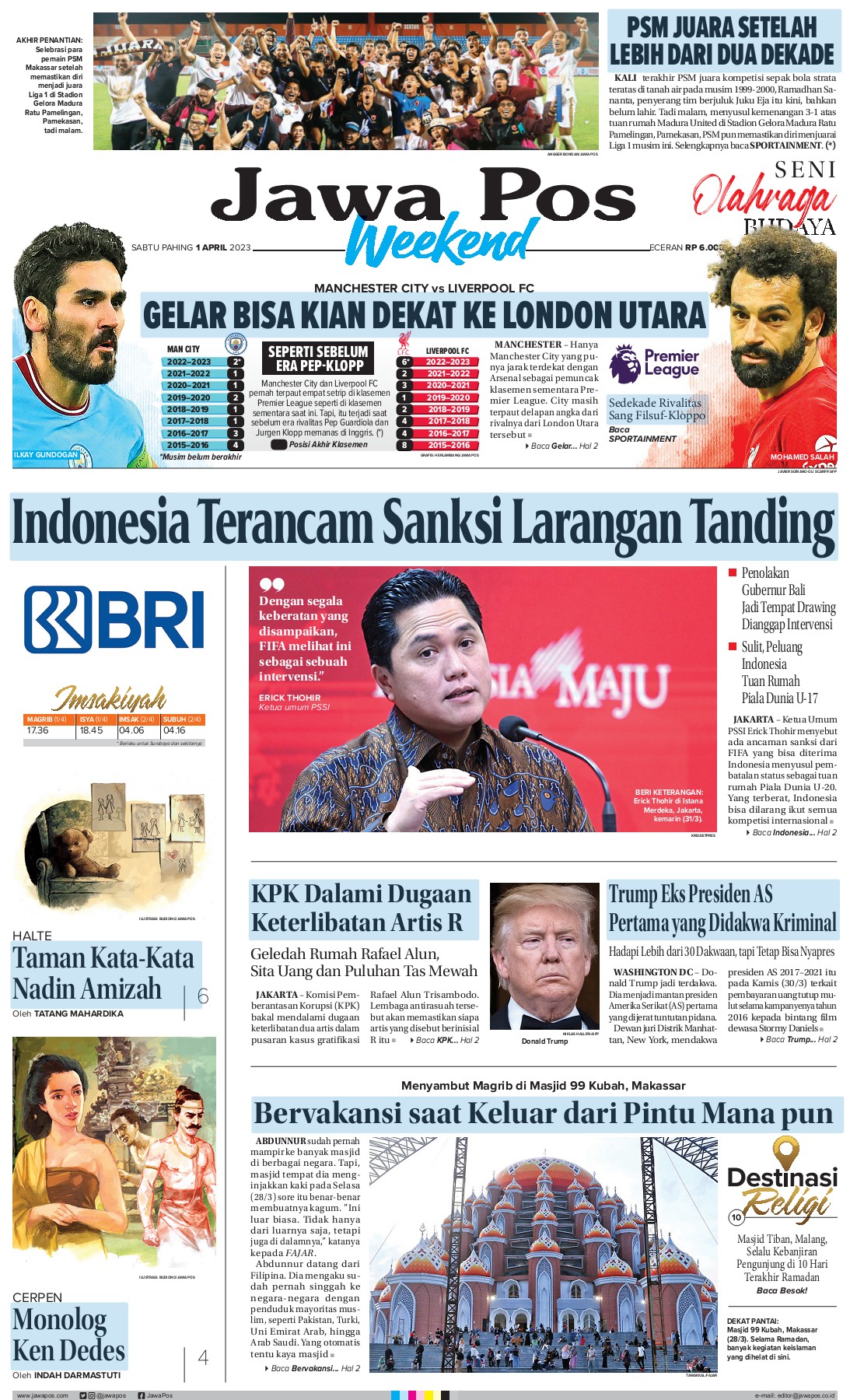 Jawa Pos 1 April 2023 - Digital Library - Page 1 - 20 | Flip PDF Online | PubHTML5