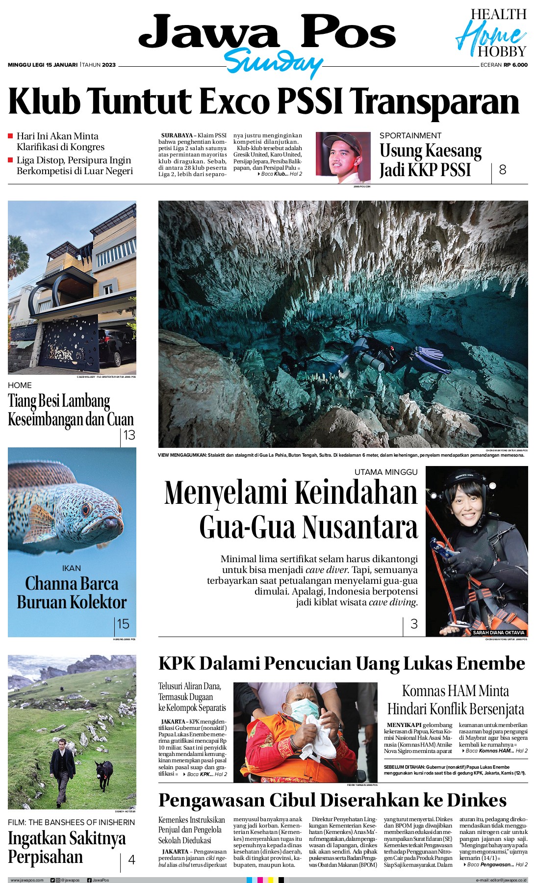 Jawa Pos 15 Januari 2023 - Digital Library - Halaman 1 - 20 | PDF Online | PubHTML5