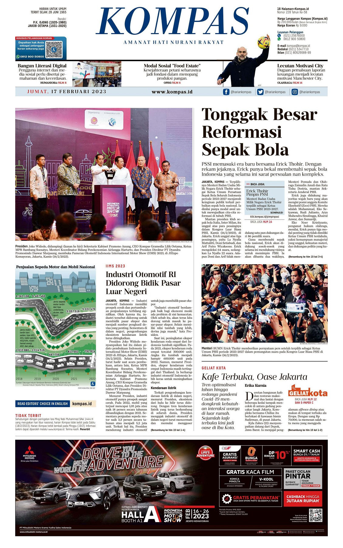 Kompas 17 Februari 2023 - Digital Library - Page 1 - 20 | Flip PDF Online | PubHTML5