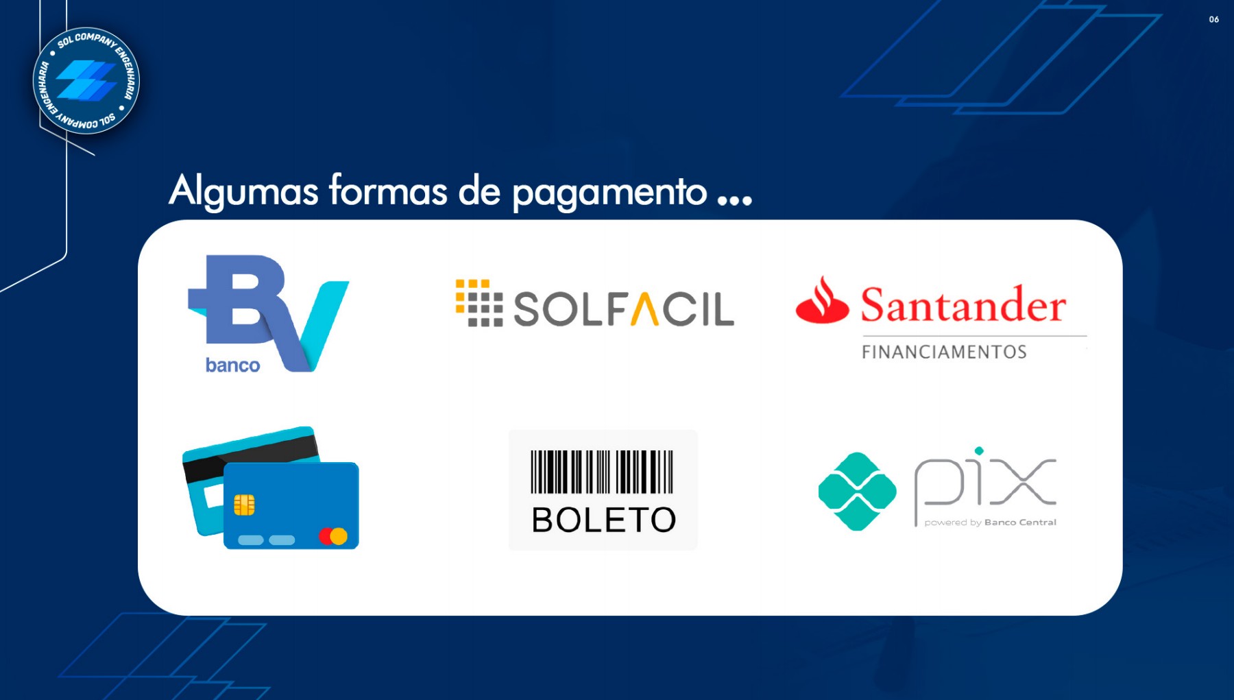 Apresentação Institucional Sol Company Engenharia - Sullivan Gama ...