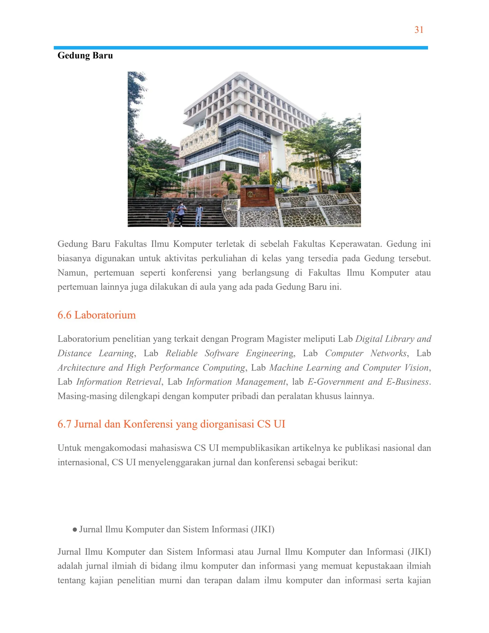 Buku Panduan Program Studi Magister Ilmu Komputer Universitas Indonesia-2022 Kurikulum 2020 ...