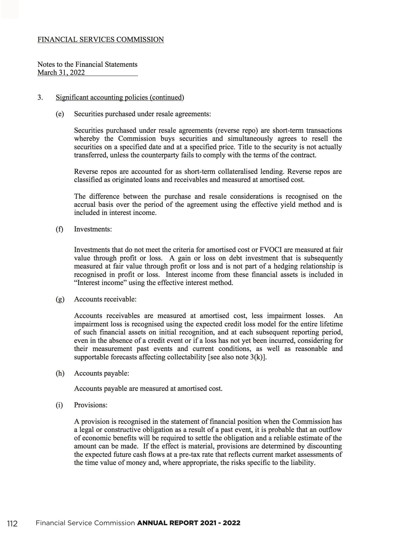 FSC Annual Report 2021-2022 - peartreeXpress - Page 114 | Flip PDF ...