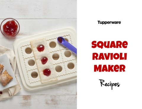 Tupperware Square Ravioli Maker Recipes - Mary's Tupperware Emporium ...