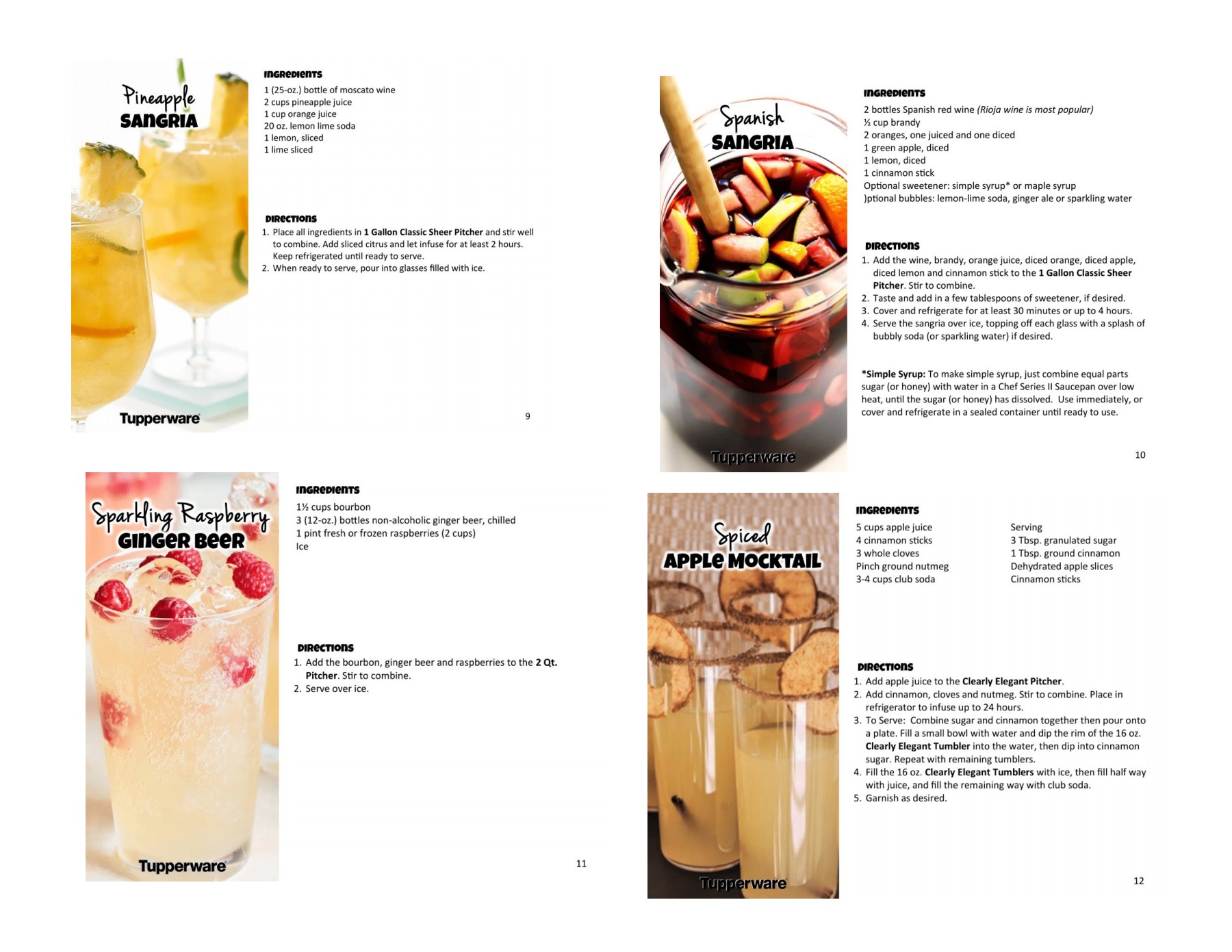 Pitcher Recipes - Mary's Tupperware Emporium - Page 3 | Flip PDF Online ...
