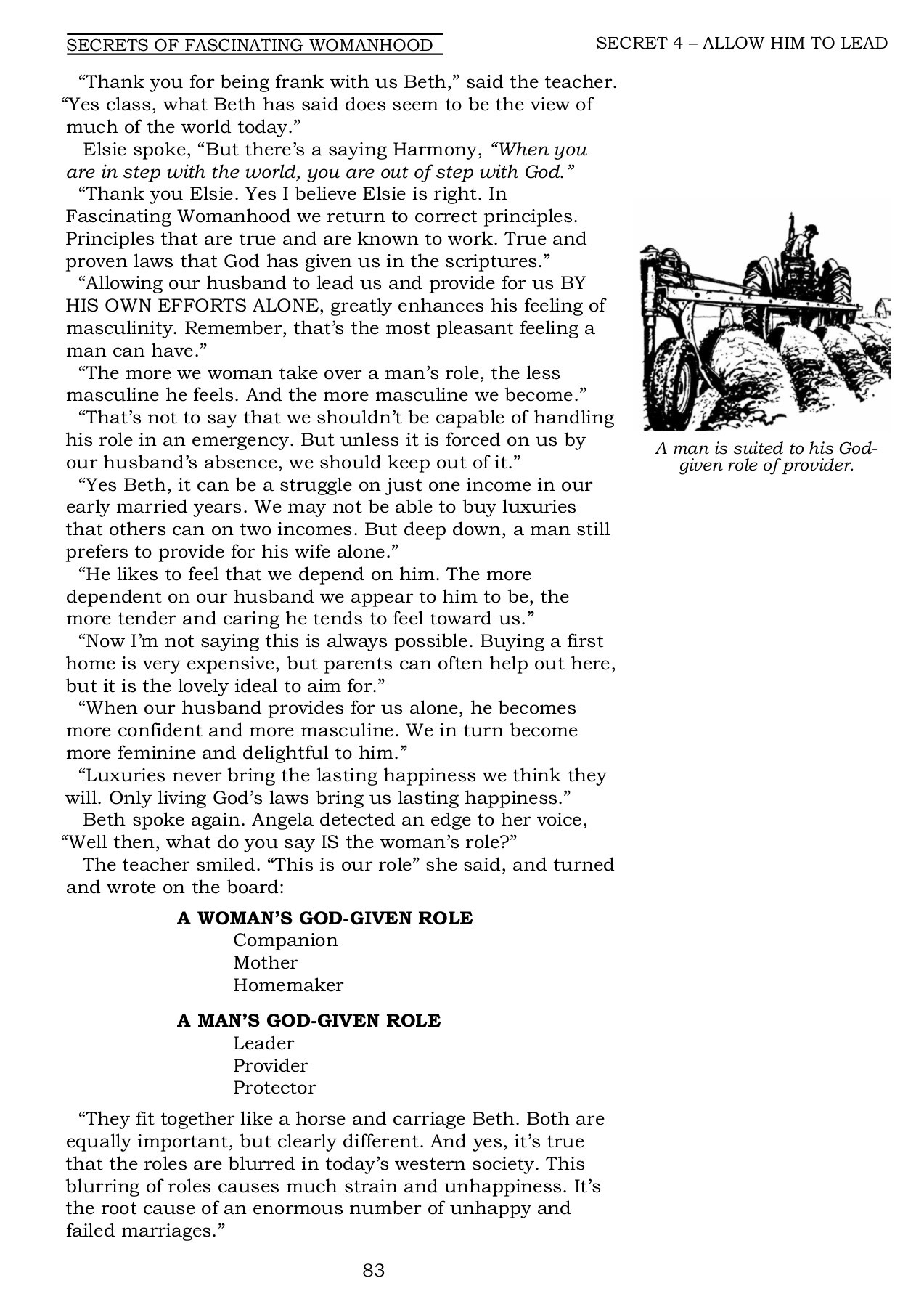 Fascinating Womanhood whole book low res - myastara - Page 83 | Flip ...