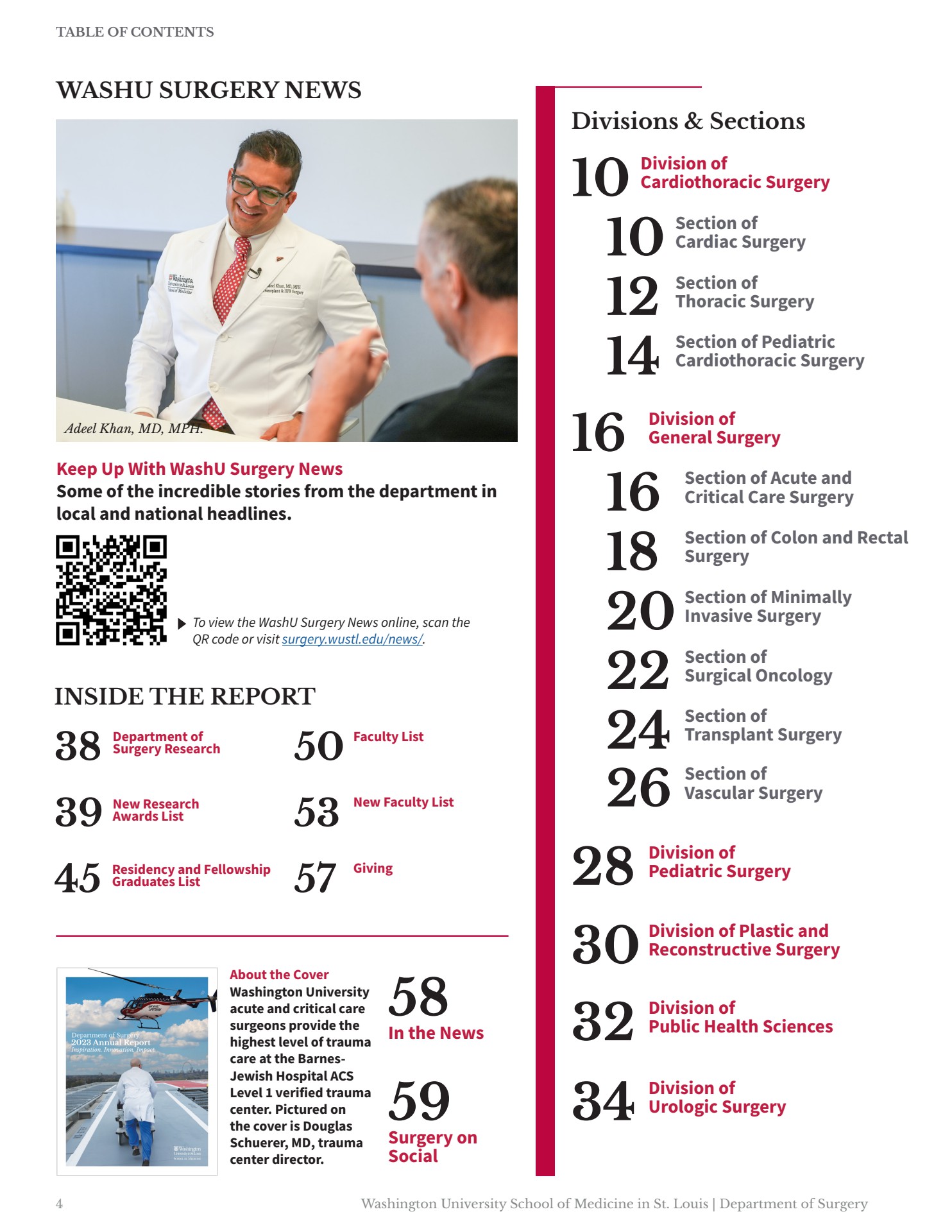 Department of Surgery Annual Report 2023 - Washington University ...