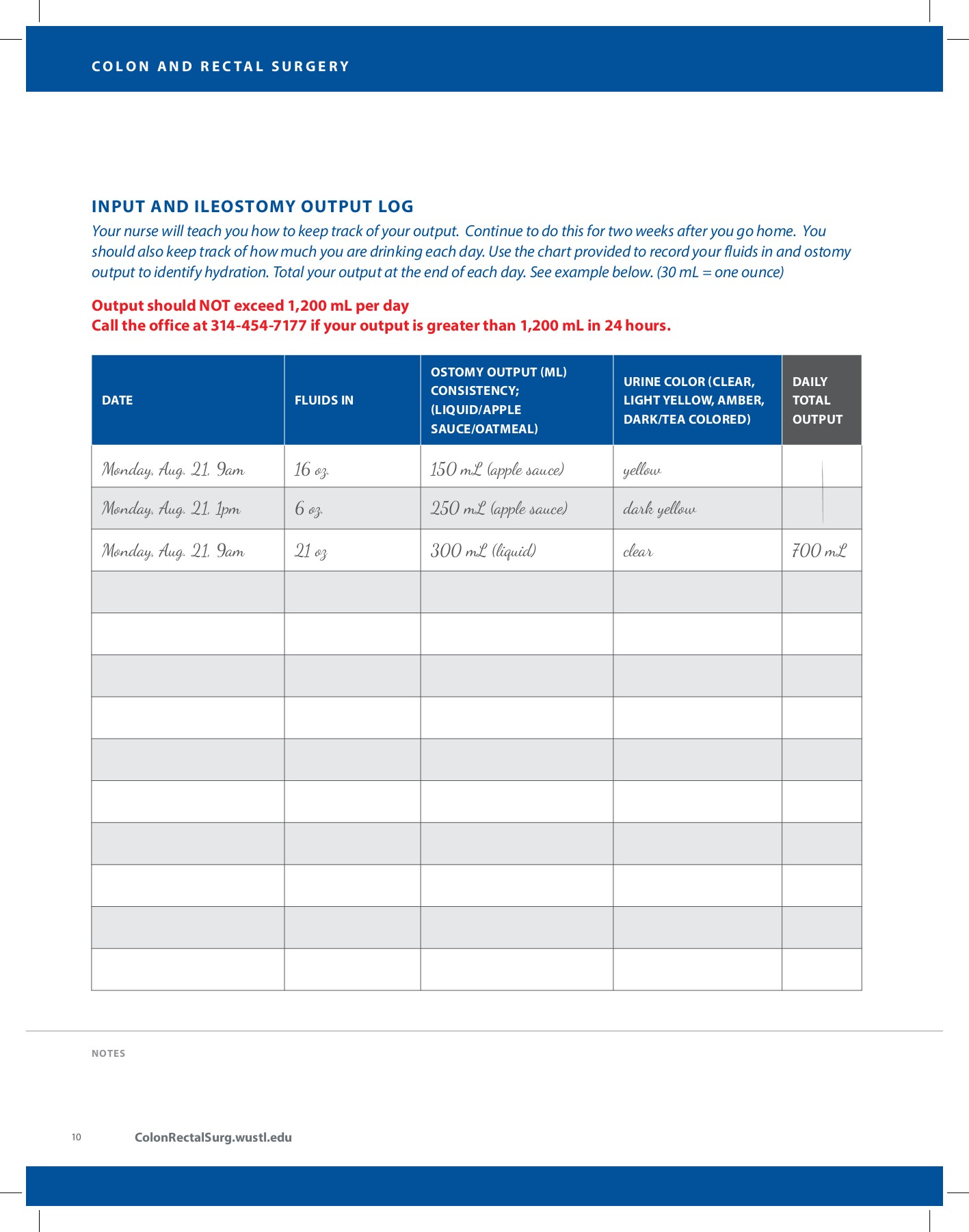 Ostomy Patient Guide - Washington University - Department of Surgery ...