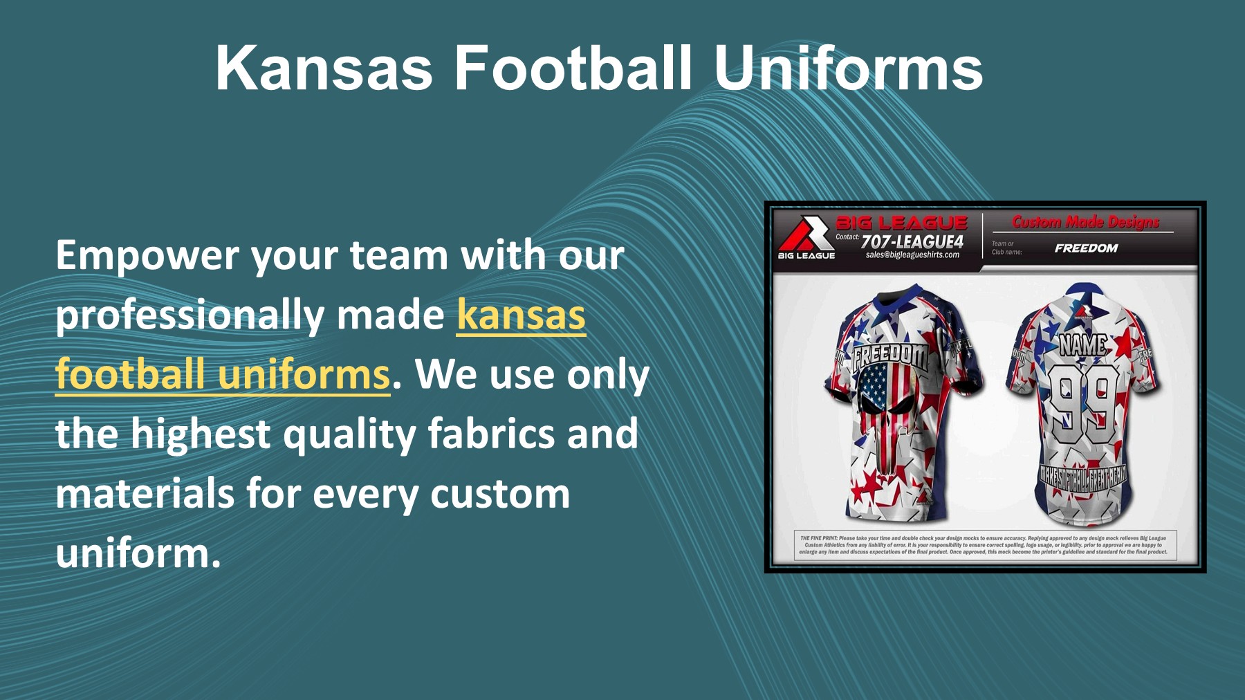 Kansas Football Uniforms - Big League Shirts - Page 1 - 6 | Flip PDF ...