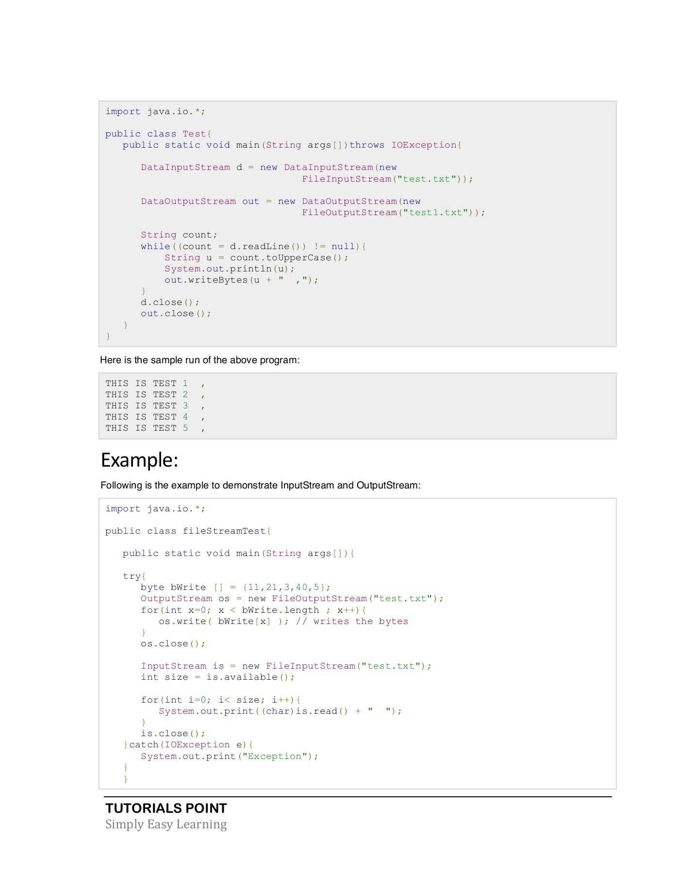 Java Tutorial - theselimkw - Page 197 | Flip PDF Online | PubHTML5