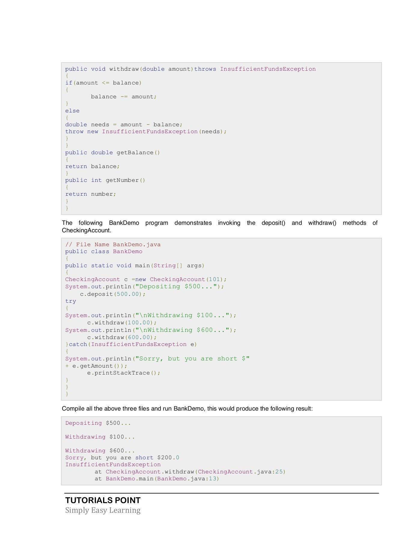 Java Tutorial - theselimkw - Page 213 | Flip PDF Online | PubHTML5