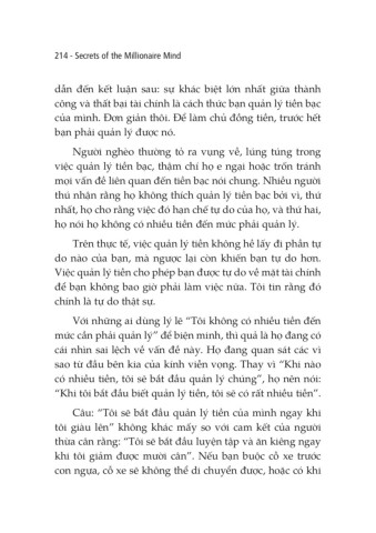 Bí Mật Tư Duy Triệu Phú - Nguyễn Thị Vân Trường THPT Hiệp Hòa 1 - Trang 214 | PDF lật trang trực ...