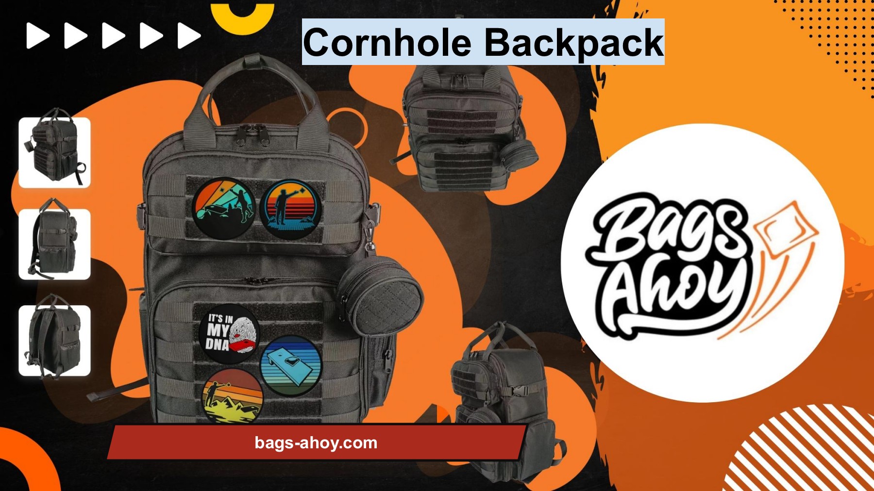 Cornhole Backpack - Bags Ahoy - Page 1 - 10 | Flip PDF Online | PubHTML5
