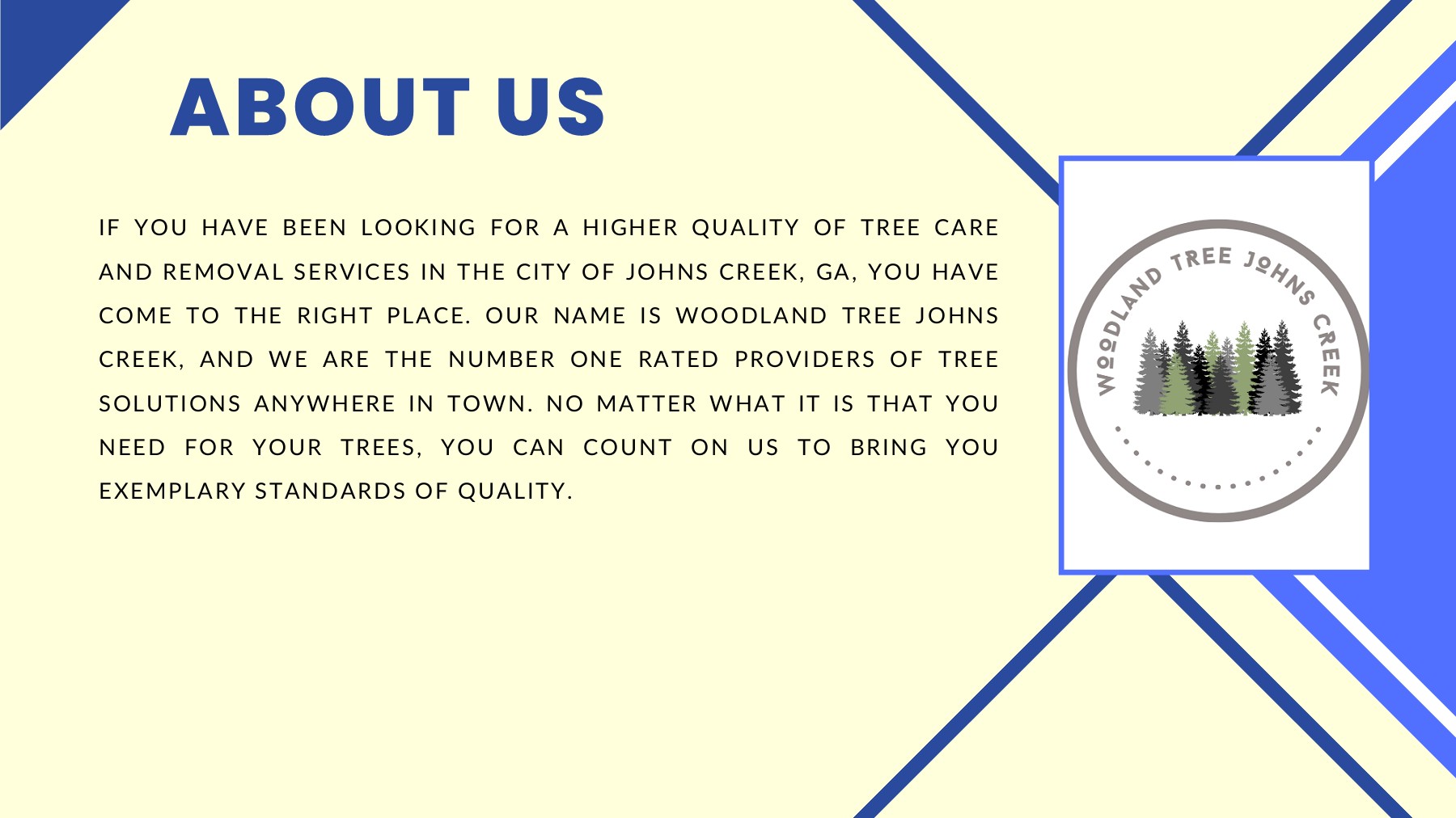 Different Types of Tree Services - Woodland Tree Johns Creek - Page 2 ...