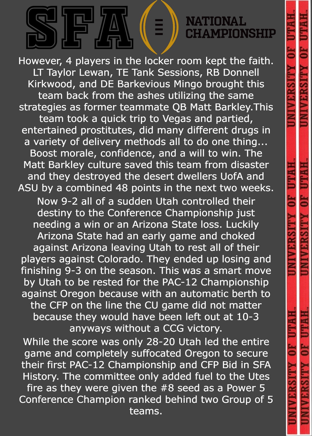 SFA Magazine - Coach McNasty - Page 8 | Flip PDF Online | PubHTML5