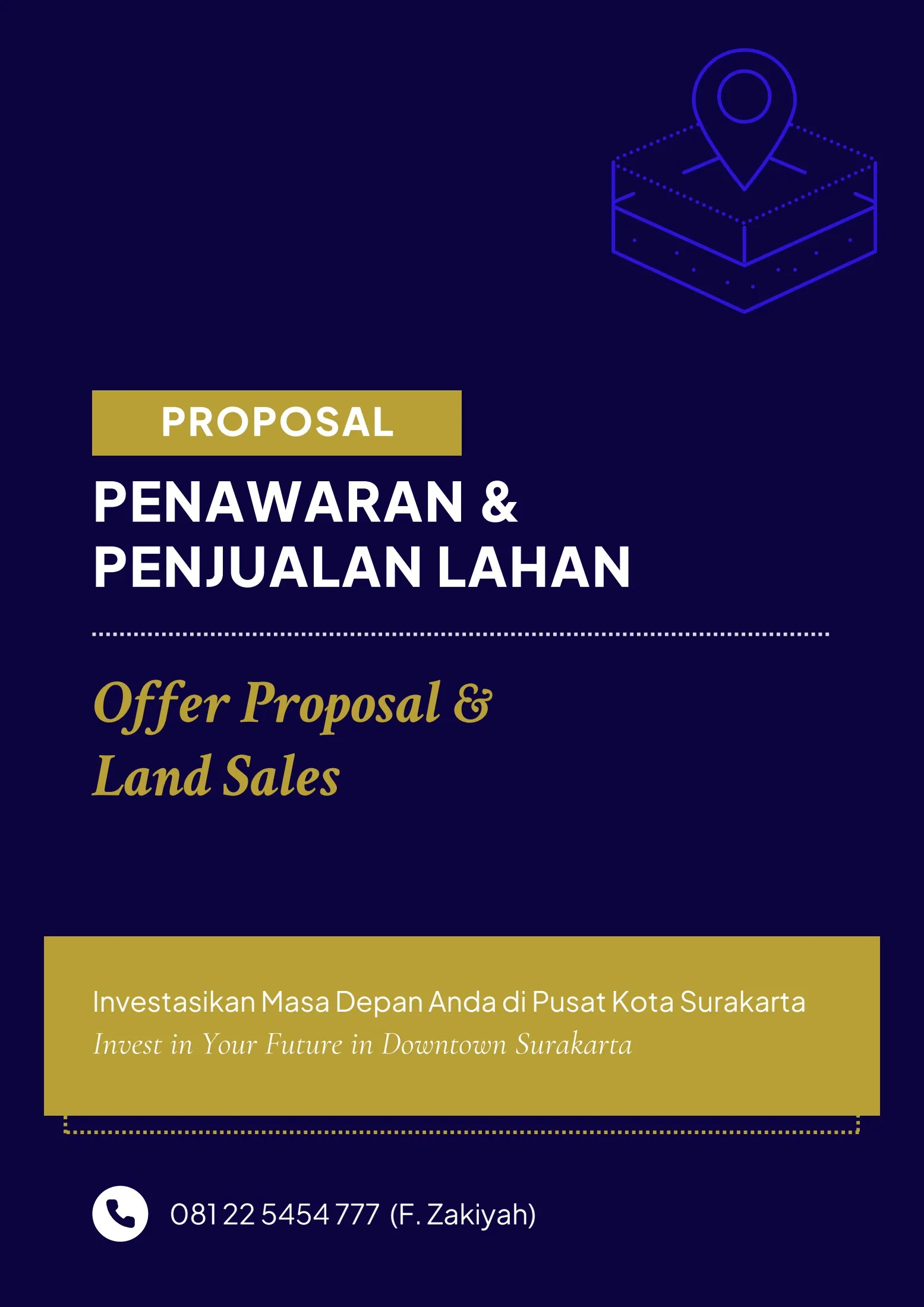Proposal Penawaran & Penjualan Lahan Strategis - Surakarta - Jasa Proposal Bisnis - Halaman 1 ...