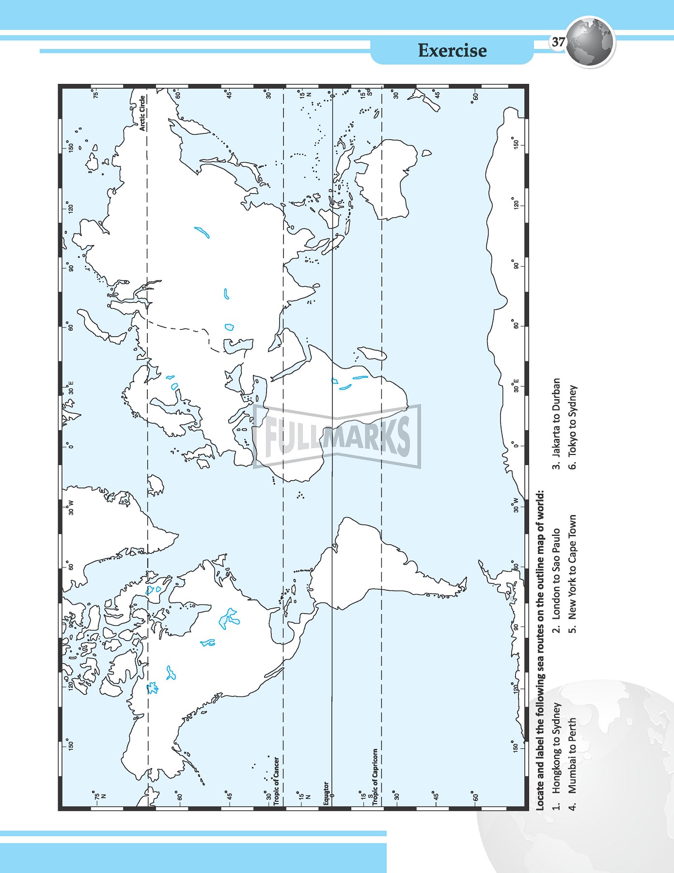 Active Map Practice Book Class 5 - Full Marks Pvt Ltd - Page 39 | Flip ...