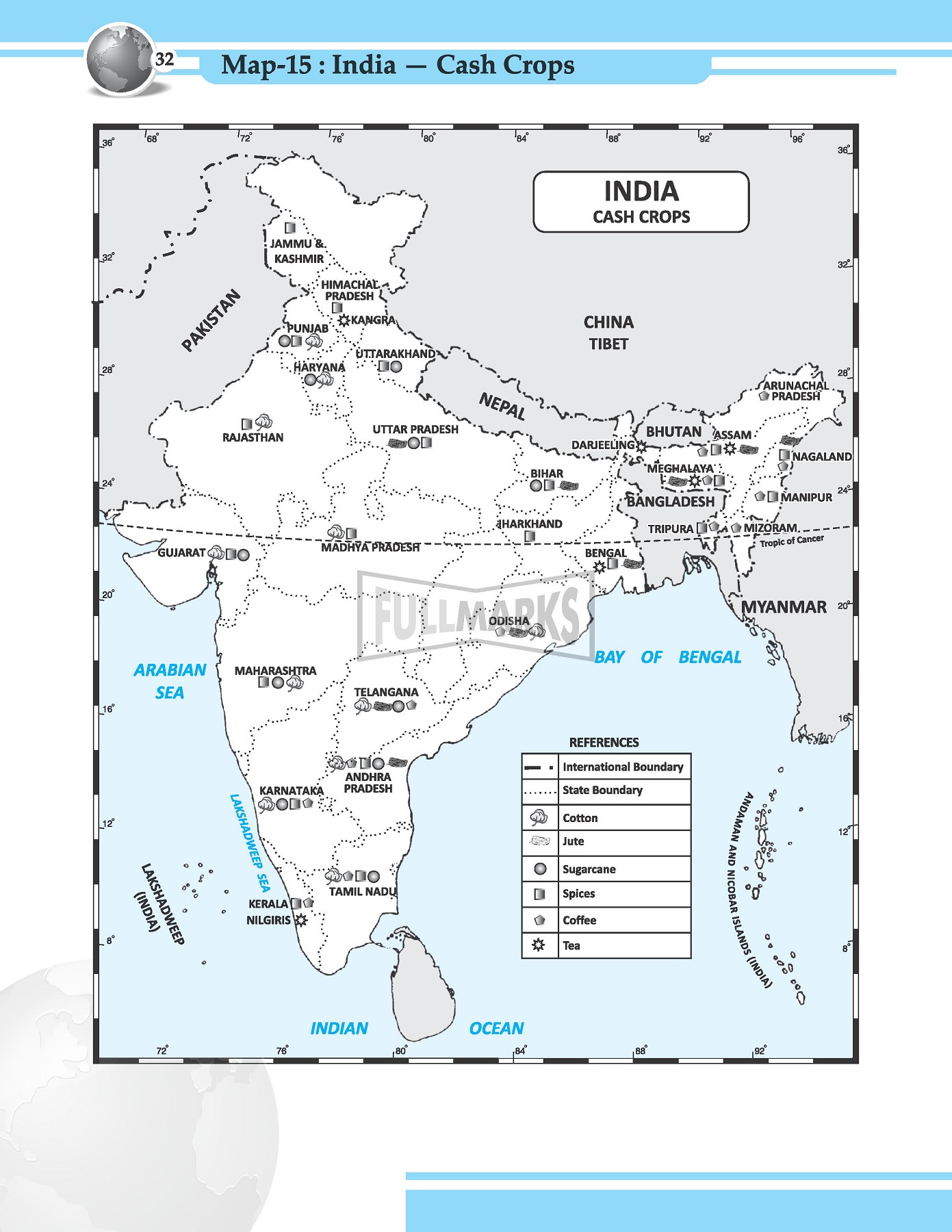 Active Map Practice Book Class 4 - Full Marks Pvt Ltd - Page 34 | Flip ...