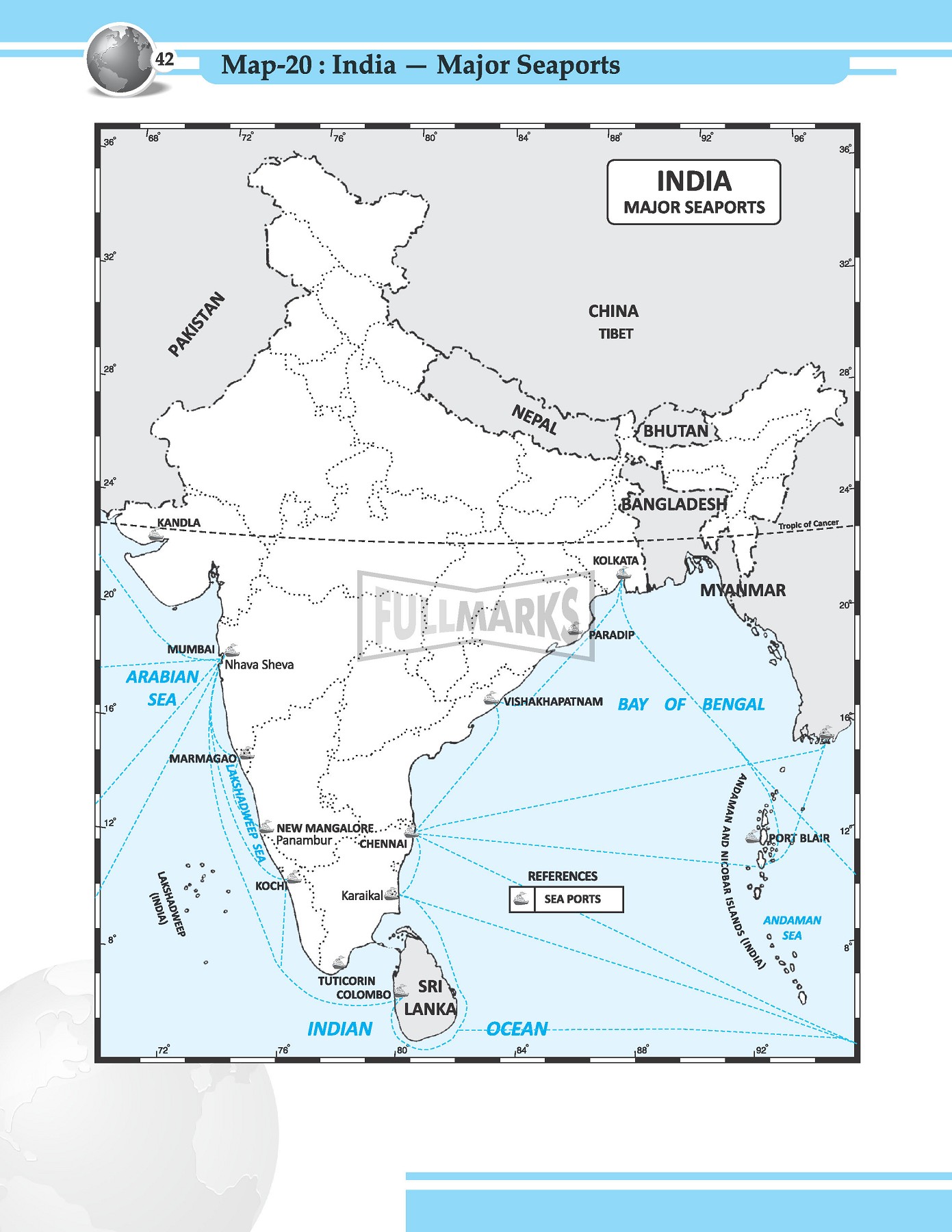 Active Map Practice Book Class 4 - Full Marks Pvt Ltd - Page 44 | Flip ...