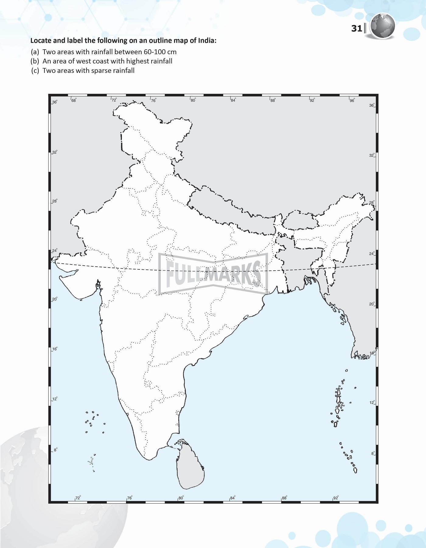 Active Map Practice Book Class 9 (Geography & History) - Full Marks Pvt ...