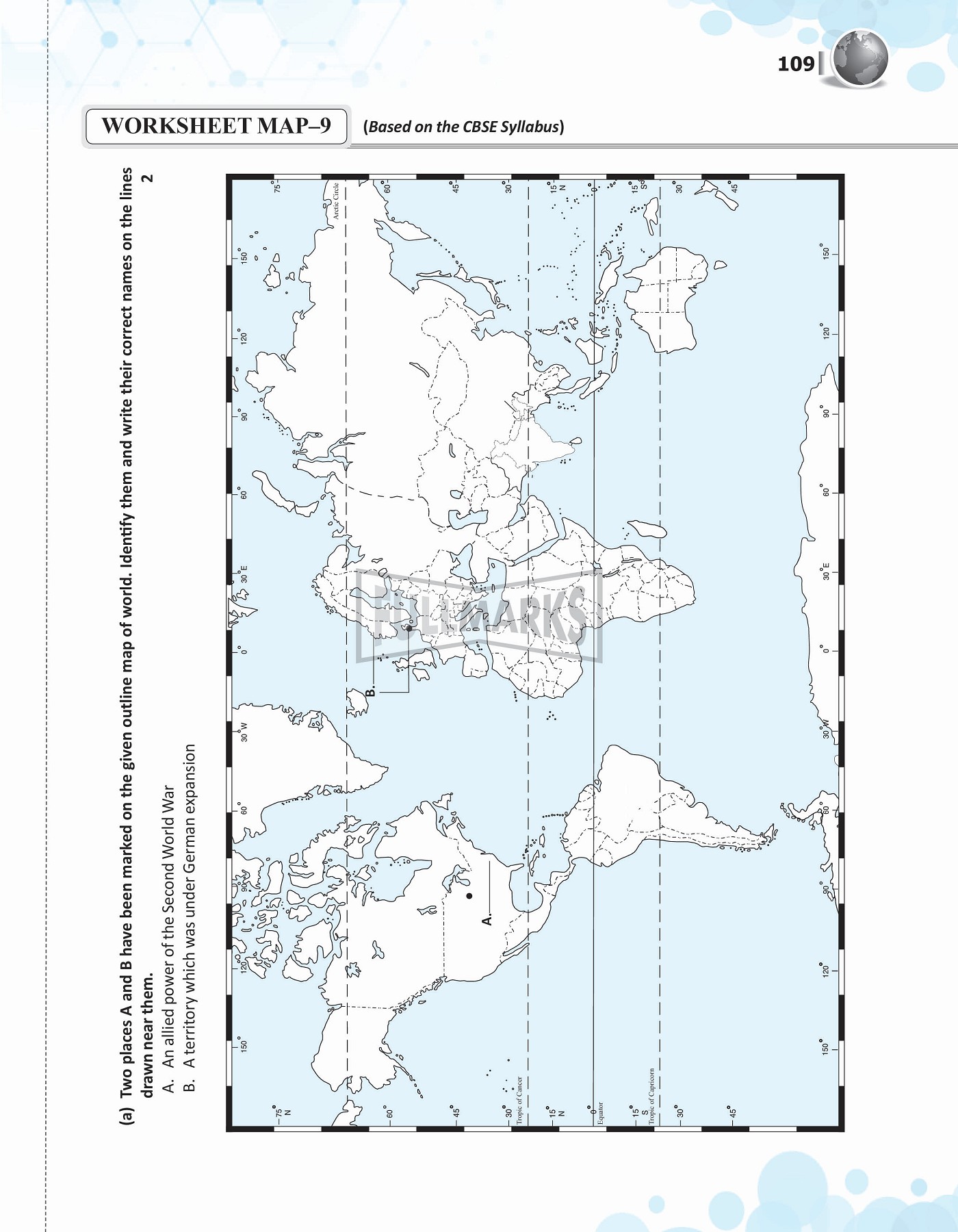 Active Map Practice Book Class 9 (Geography & History) - Full Marks Pvt Ltd - Page 41 | Flip PDF ...