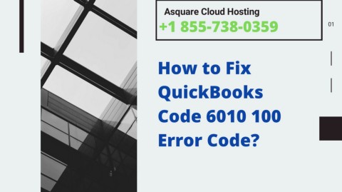 How to Fix QuickBooks Code 6010 100 Error Code - martin ward - Page 1 ...