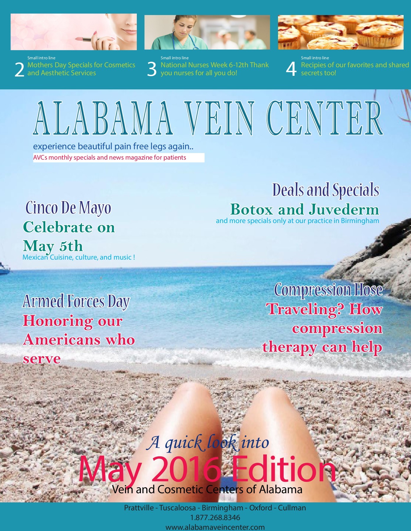 Alabama Vein Center May Edition Magazine - brian - Page 1 - 6 | Flip ...
