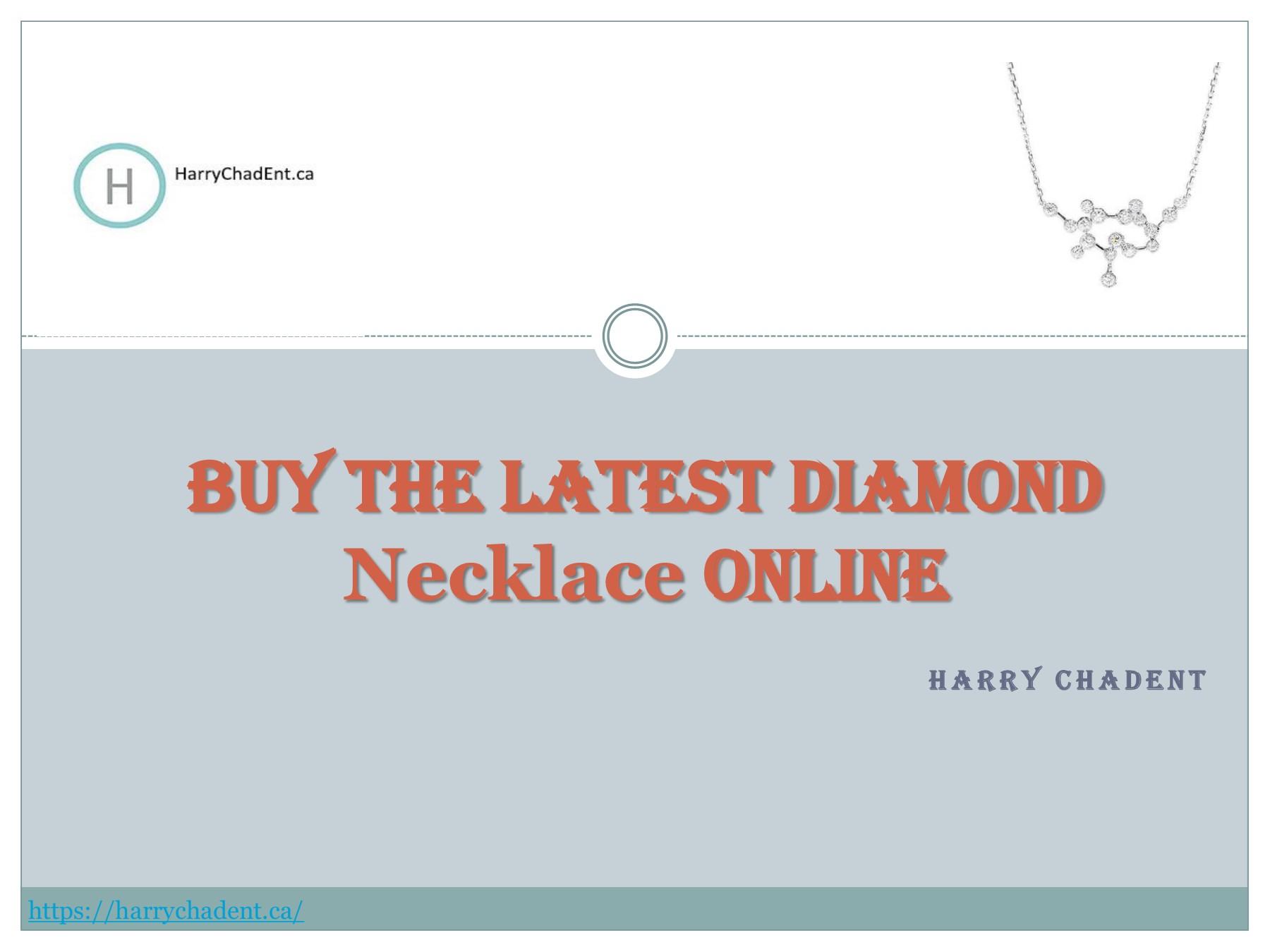Buy the Latest Diamond Necklace - Harry Chadent - Harry Chadent - Page ...