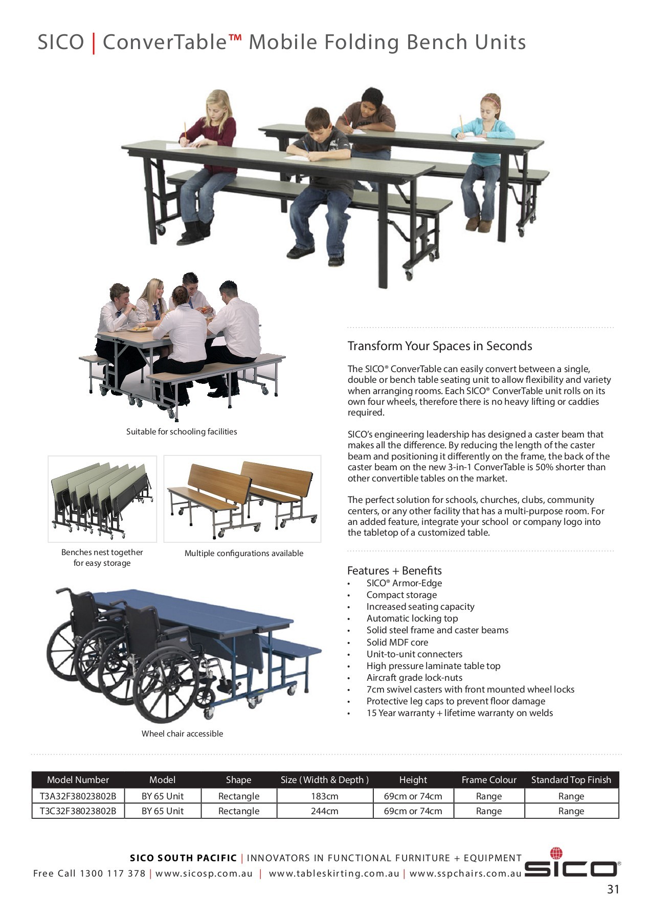 SICO Product Catalogue - Office Line Team - Page 33 | Flip PDF Online ...