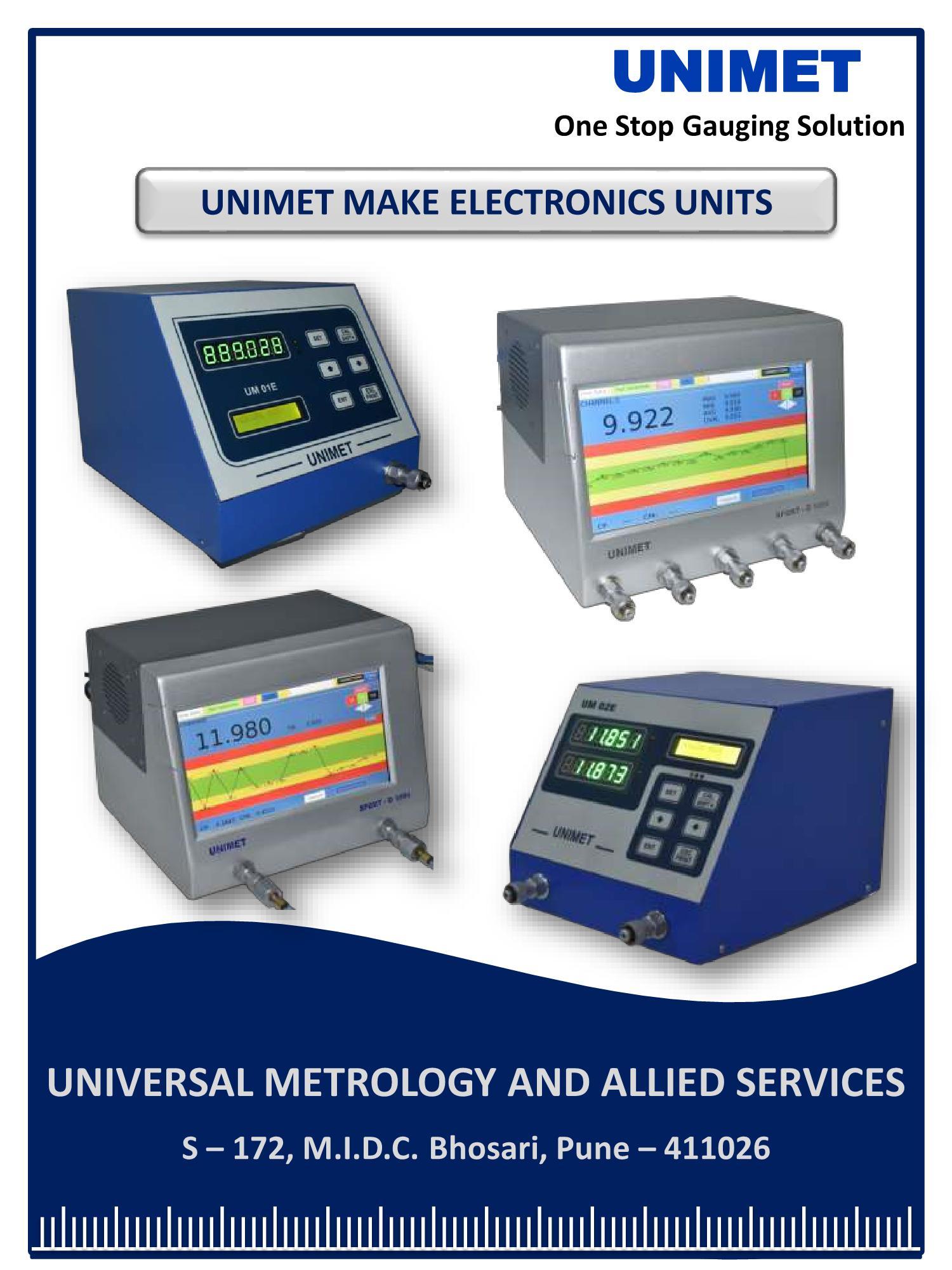UNIMET Make Electronics Units Catalogue - vidyabenkar - Page 1 - 11 ...