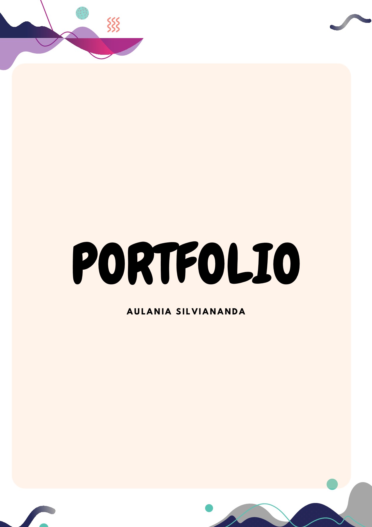 PORTFOLIO - Aulania Silviananda - Page 1 | Flip PDF Online | PubHTML5
