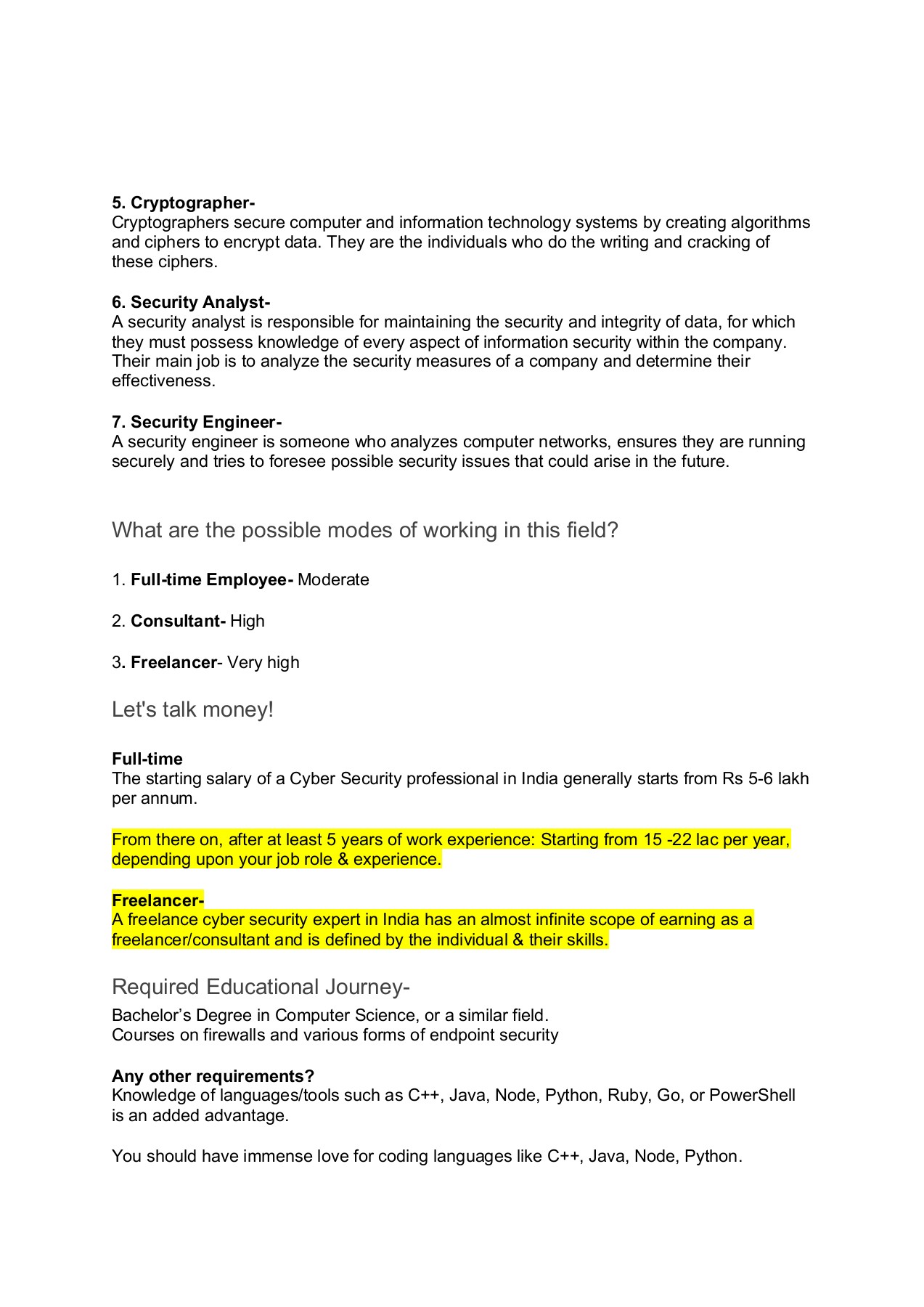 Sample Emailer_Cyber Security - akanksha - Page 2 | Flip PDF Online ...