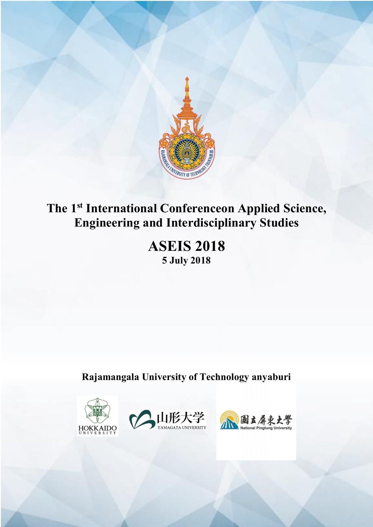 ASEIS Proceeding Book 2018 - IRD RMUTT - Page 2 | Flip PDF Online ...