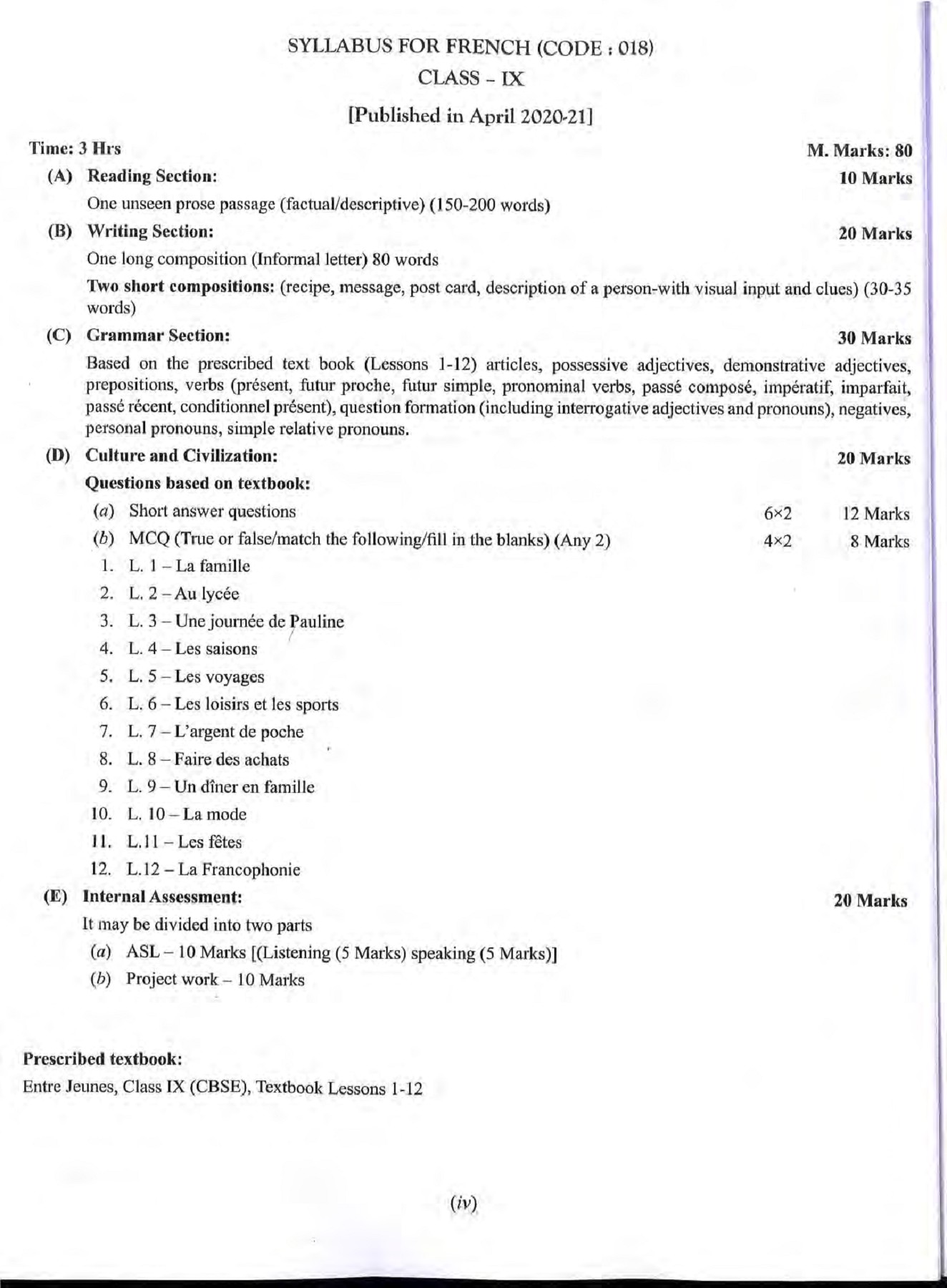 Setrite French Practice Material Class 9 - Adon Sam Abraham - Page 5 ...