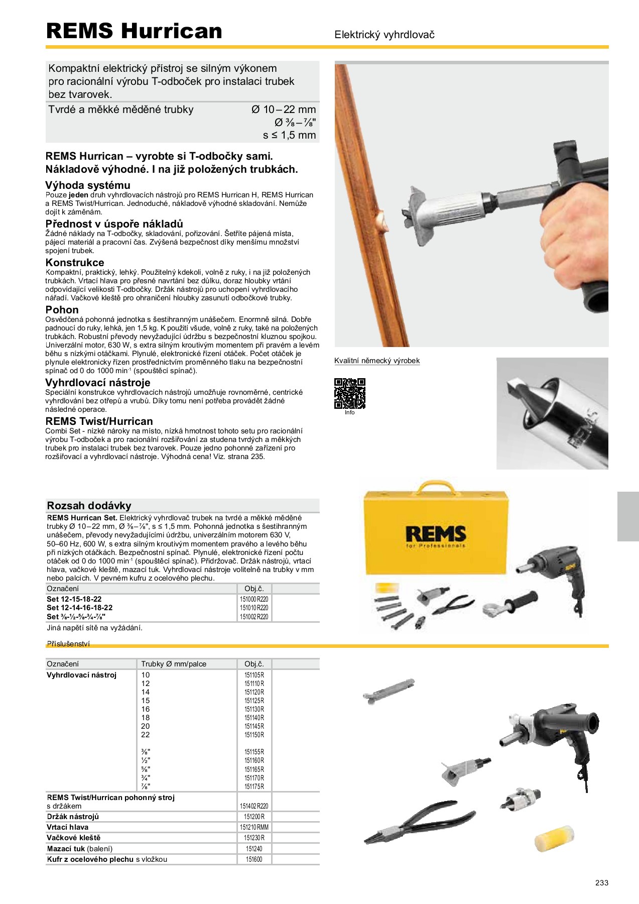 REMS Katalog 2021 - admin - Stránka 233 | Překlopení PDF online | PubHTML5