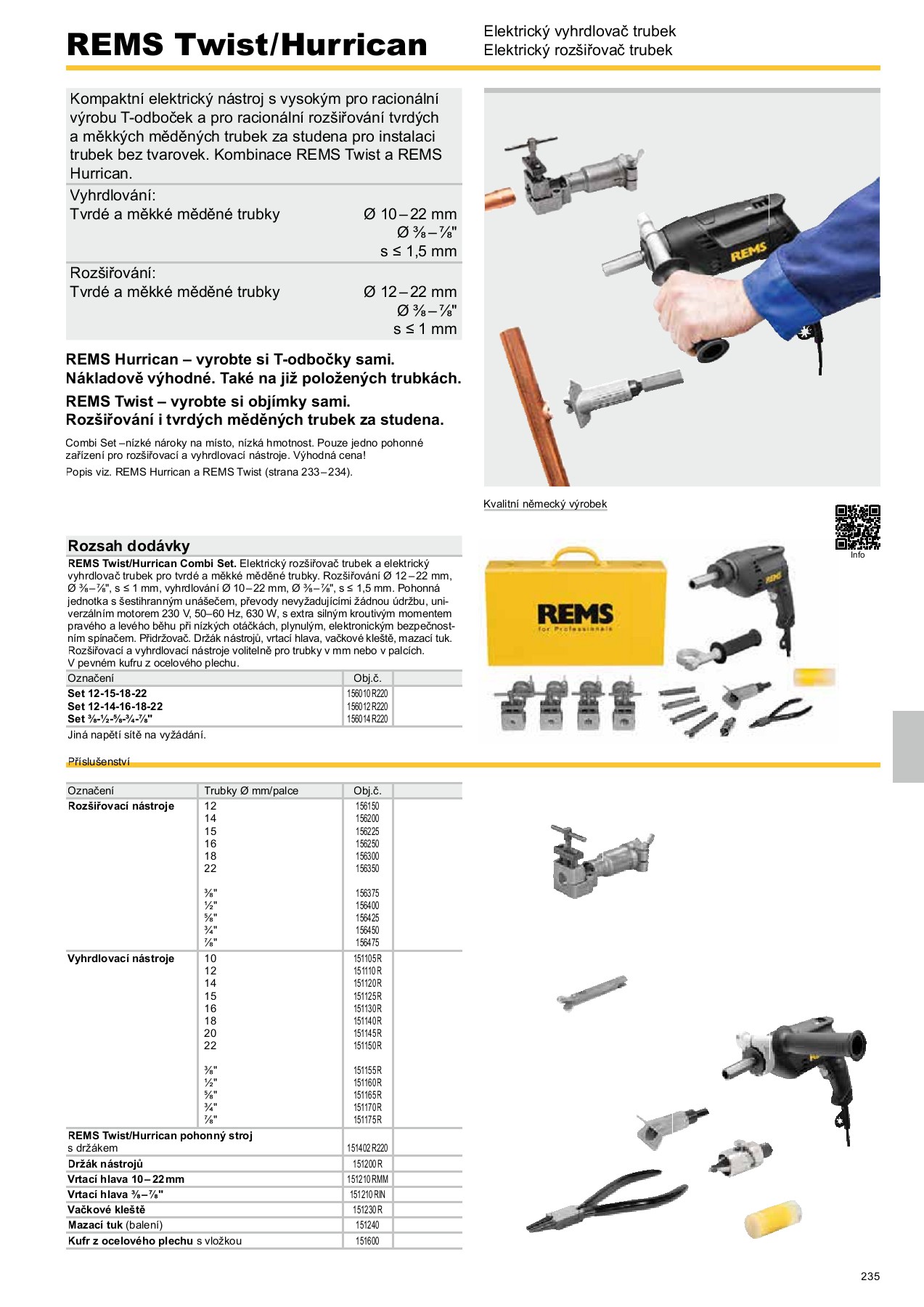 REMS Katalog 2021 - admin - Stránka 235 | Překlopení PDF online | PubHTML5