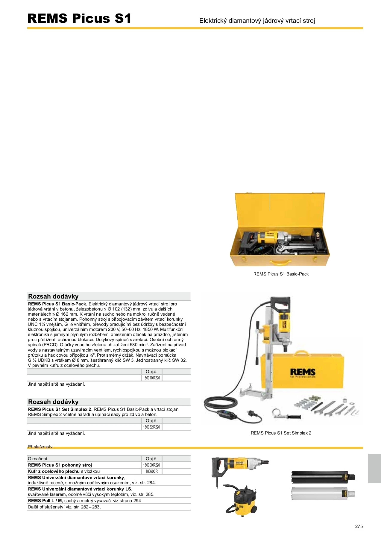 REMS Katalog 2021 - admin - Stránka 275 | Překlopení PDF online | PubHTML5