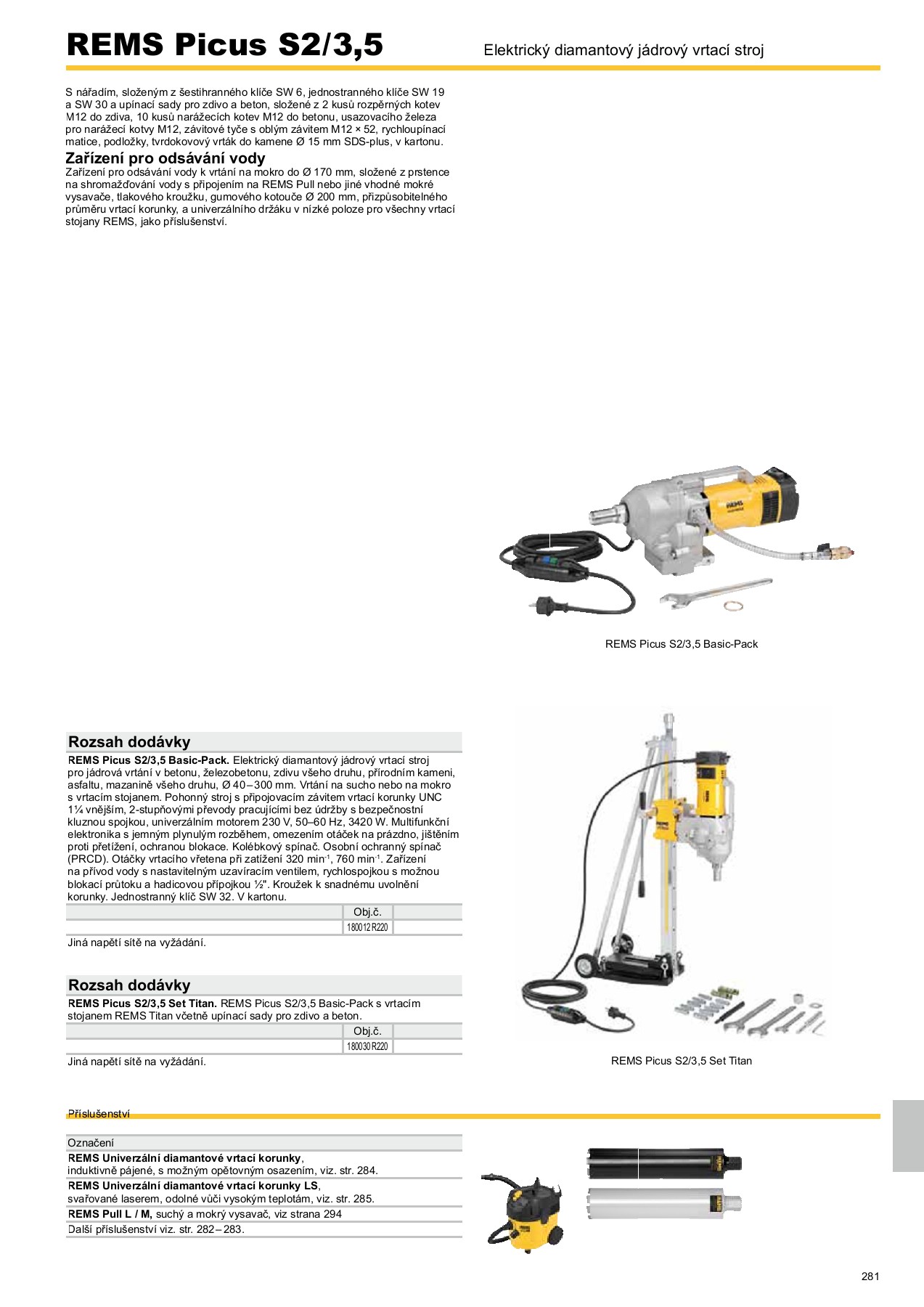 REMS Katalog 2021 - admin - Stránka 281 | Překlopení PDF online | PubHTML5