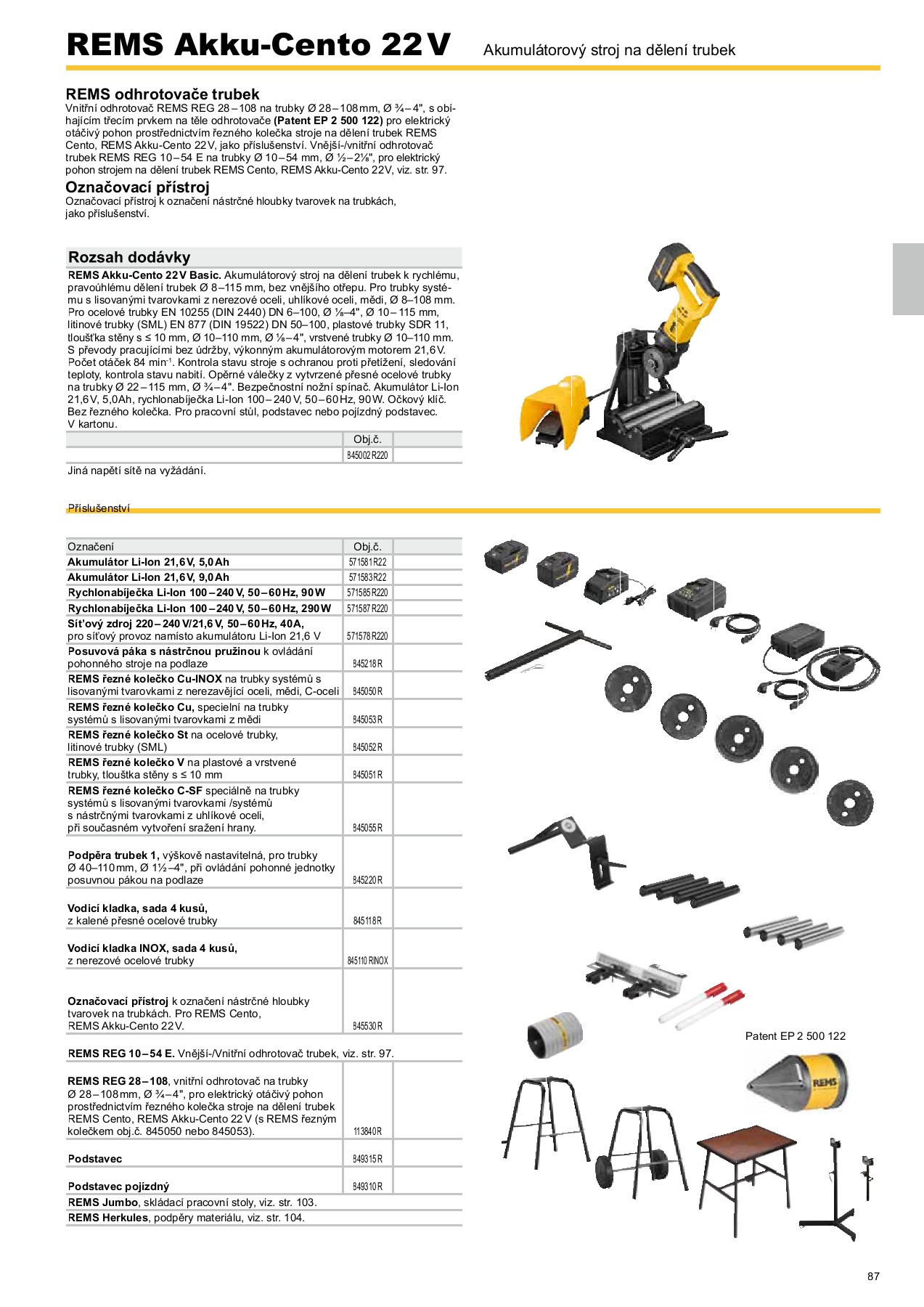 REMS Katalog 2021 - admin - Stránka 87 | Překlopení PDF online | PubHTML5