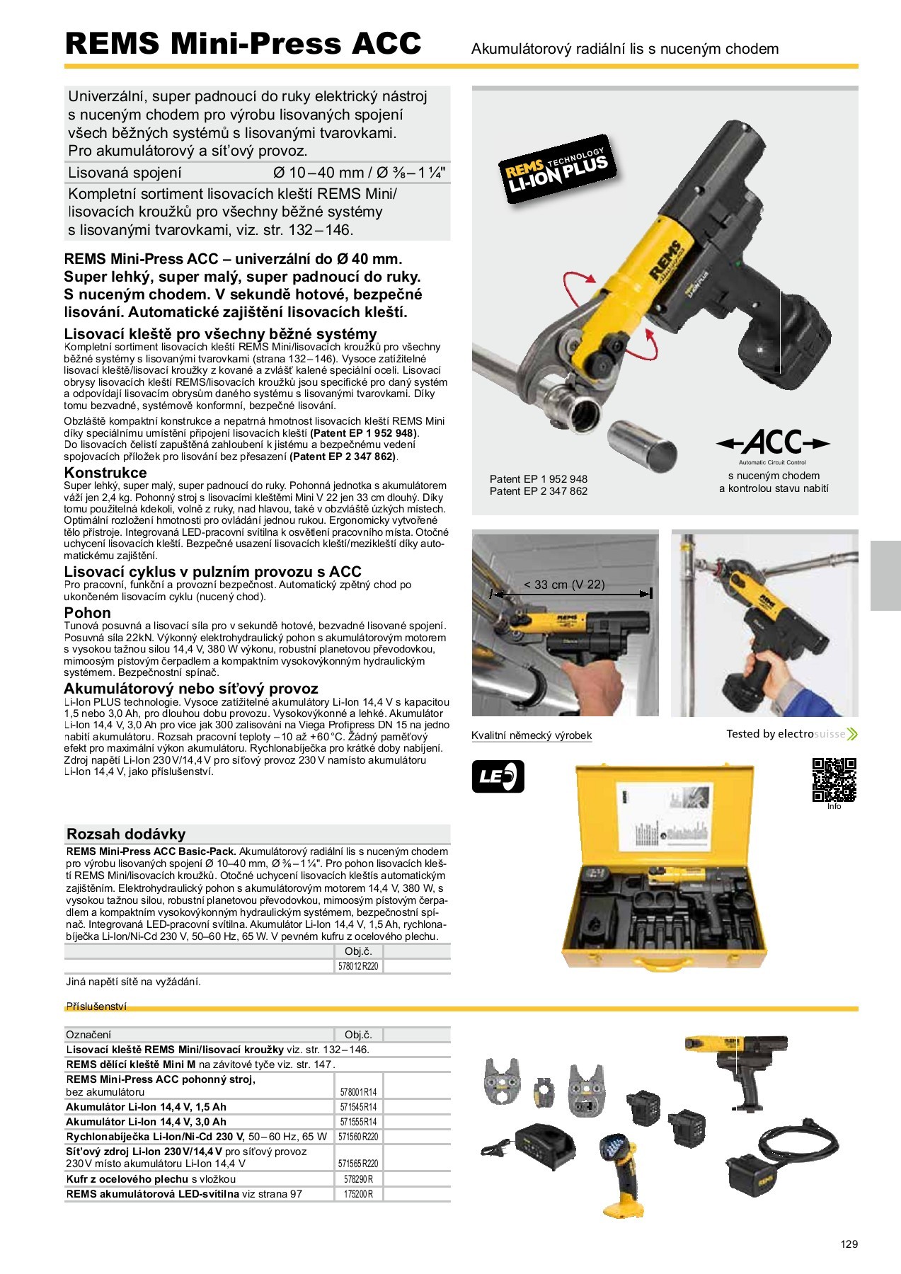 REMS Katalog 2019 CZEoP - Stand 2018-10-15 - admin - Stránka 129 | Překlopení PDF online | PubHTML5