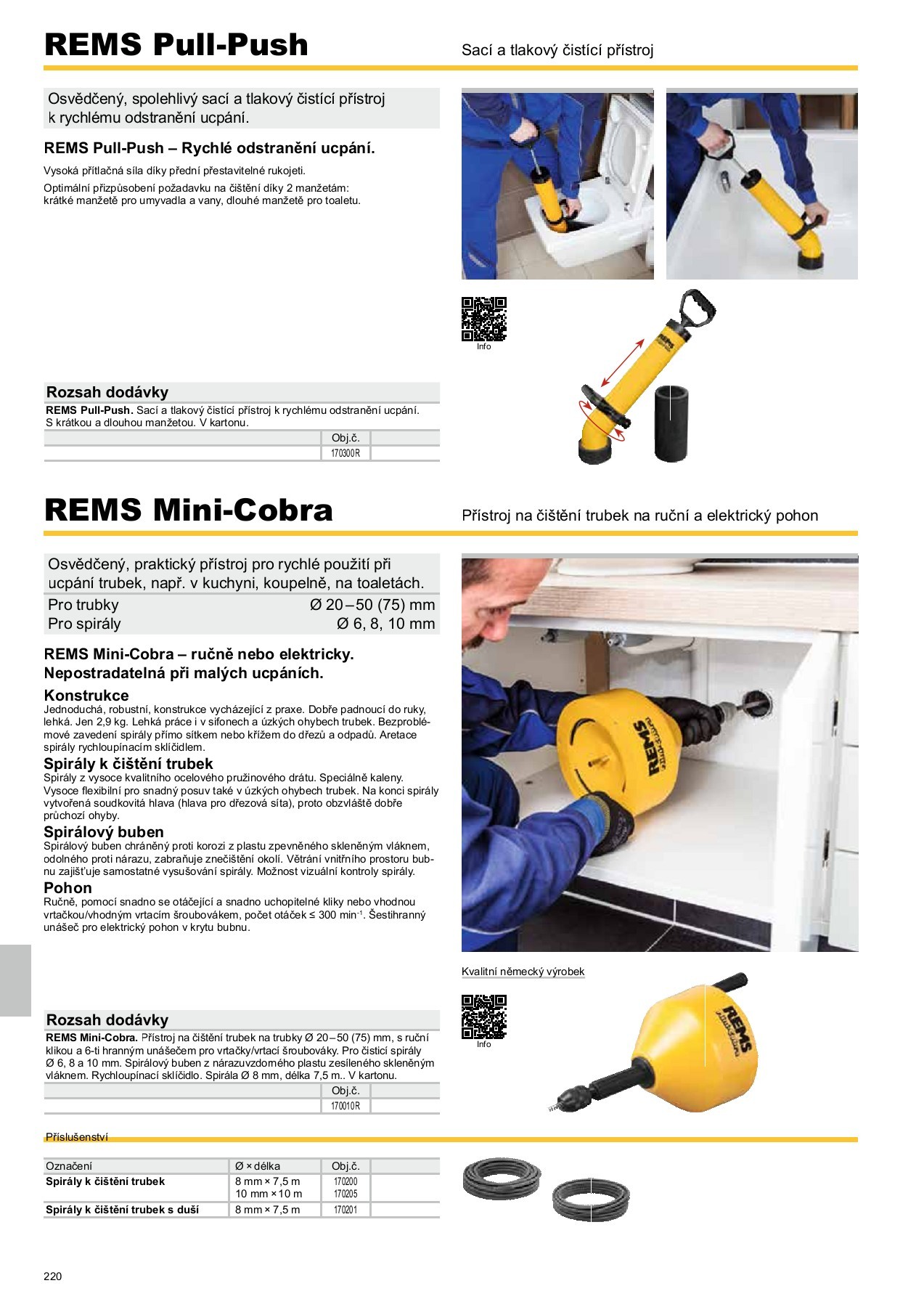 REMS Katalog 2019 CZEoP - Stand 2018-10-15 - admin - Stránka 220 | Překlopení PDF online | PubHTML5
