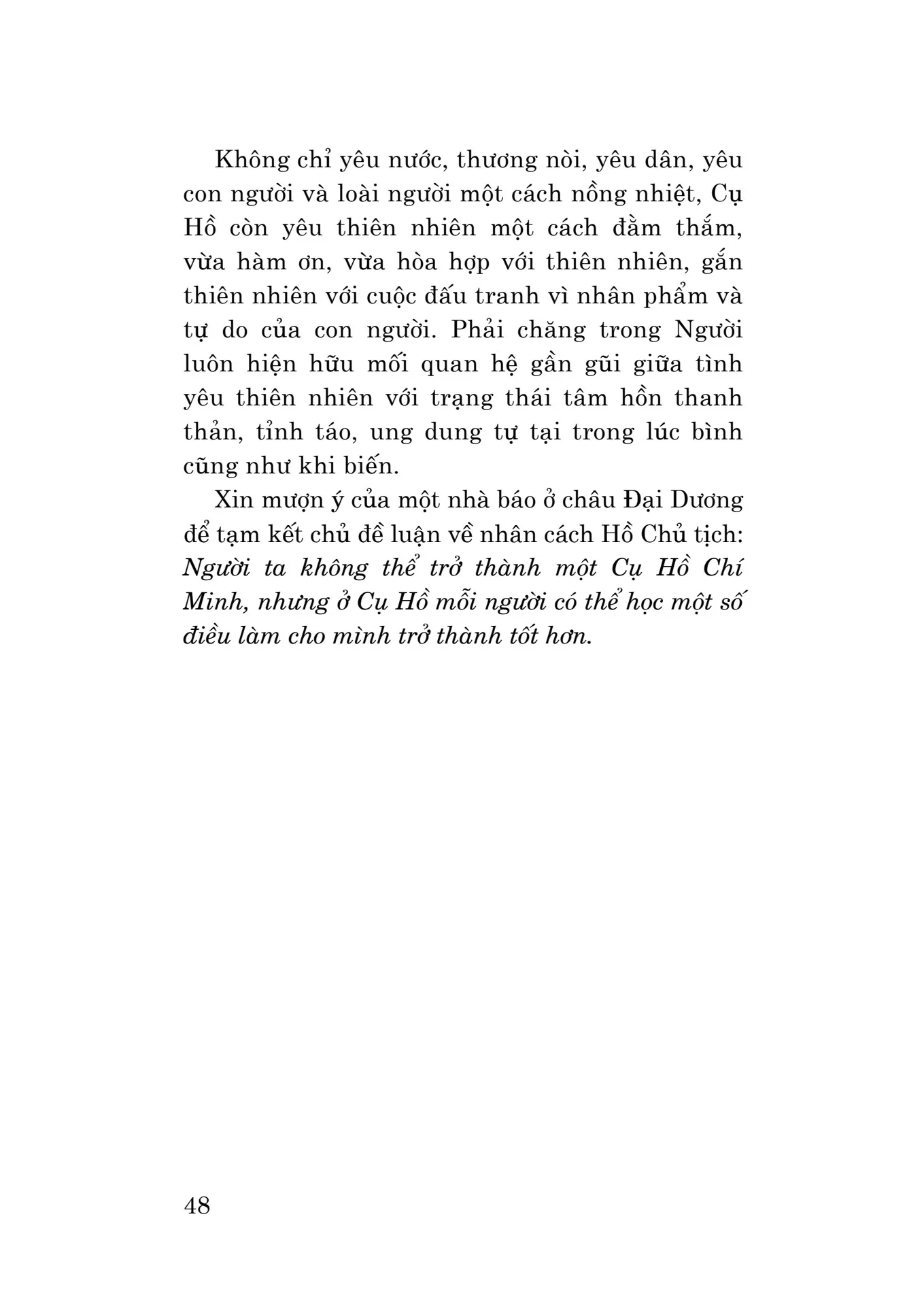 Hồ Chí Minh vĩ đại một con người - THƯ VIỆN ĐIỆN TỬ TRƯỜNG TH&THCS KIM BÌNH - Trang 50 | PDF lật ...