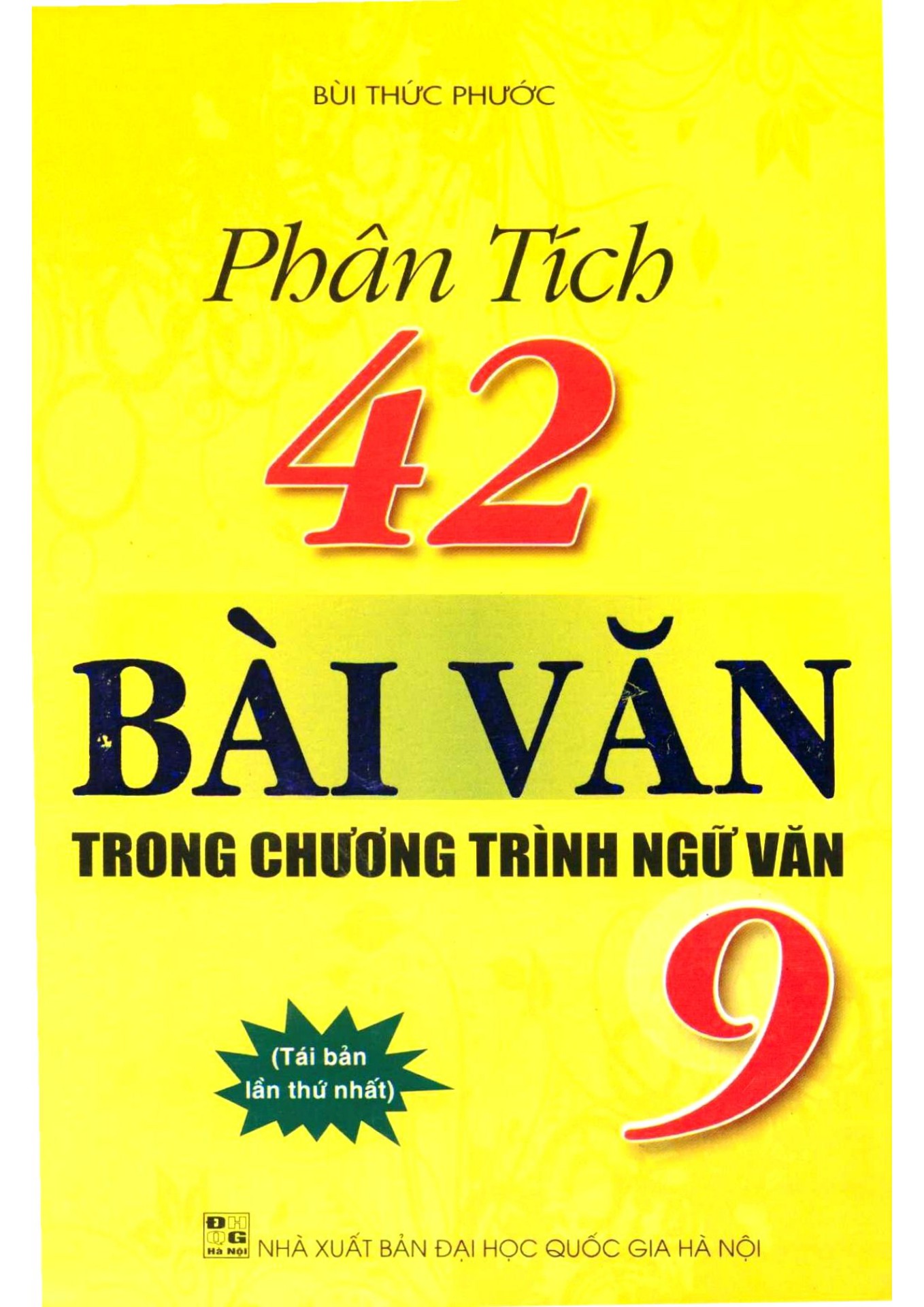 Phan Tich 42 Bai Van Trong Chuong Trinh Ngu Van 9 - THƯ VIỆN ĐIỆN TỬ TRƯỜNG TH&THCS KIM BÌNH ...