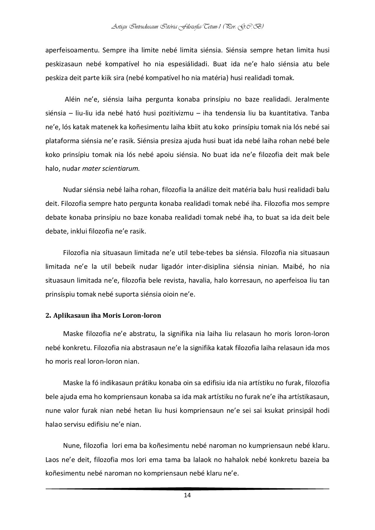 INTRODUSAUN ISTORIA FILOZOFIA - pecador4910 - Paĝo 17 | Flip PDF ...