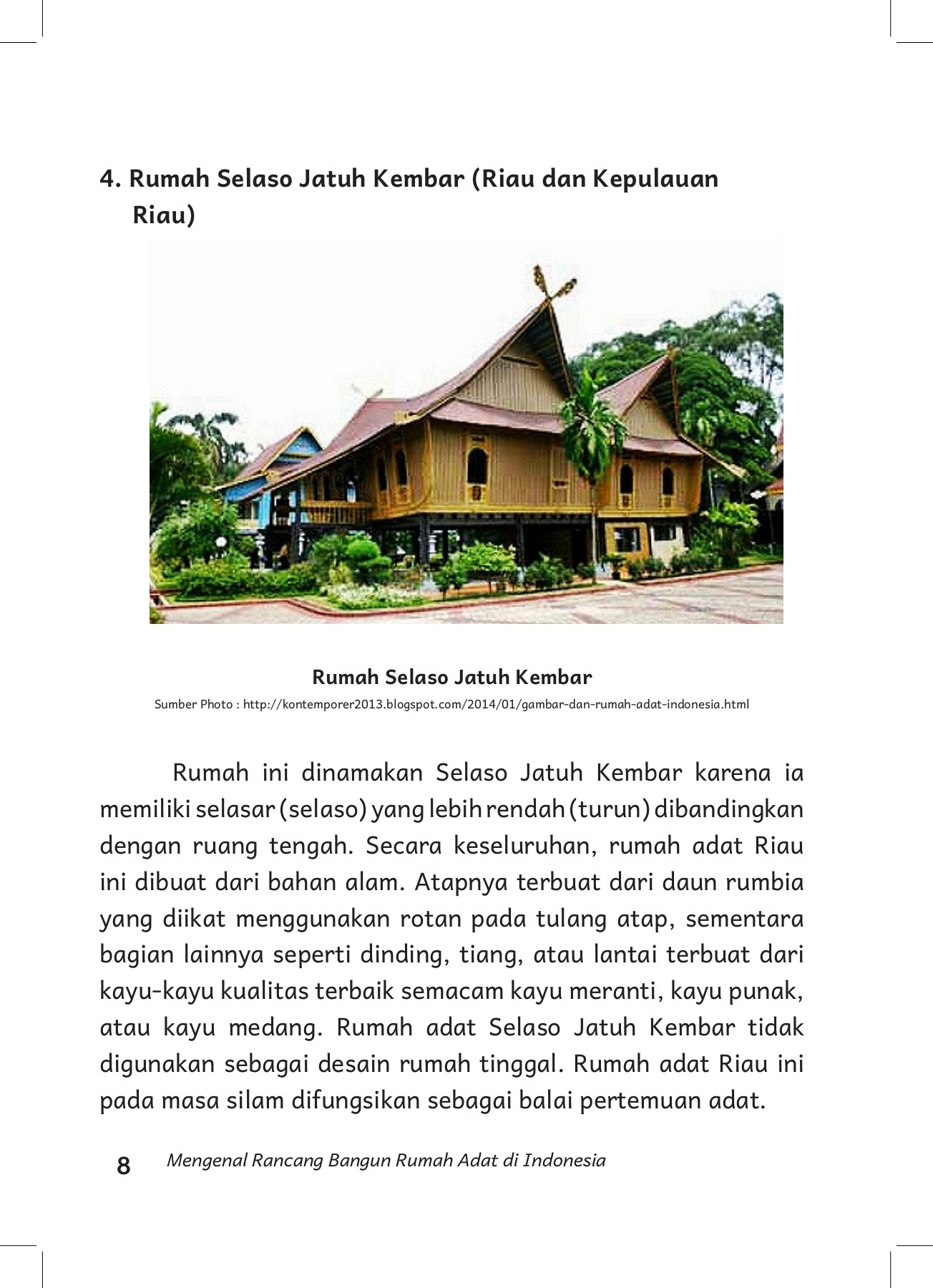 Mengenal Rancang Bangun Rumah Adat di Indonesia - Iwan Candra Bachtiar ...