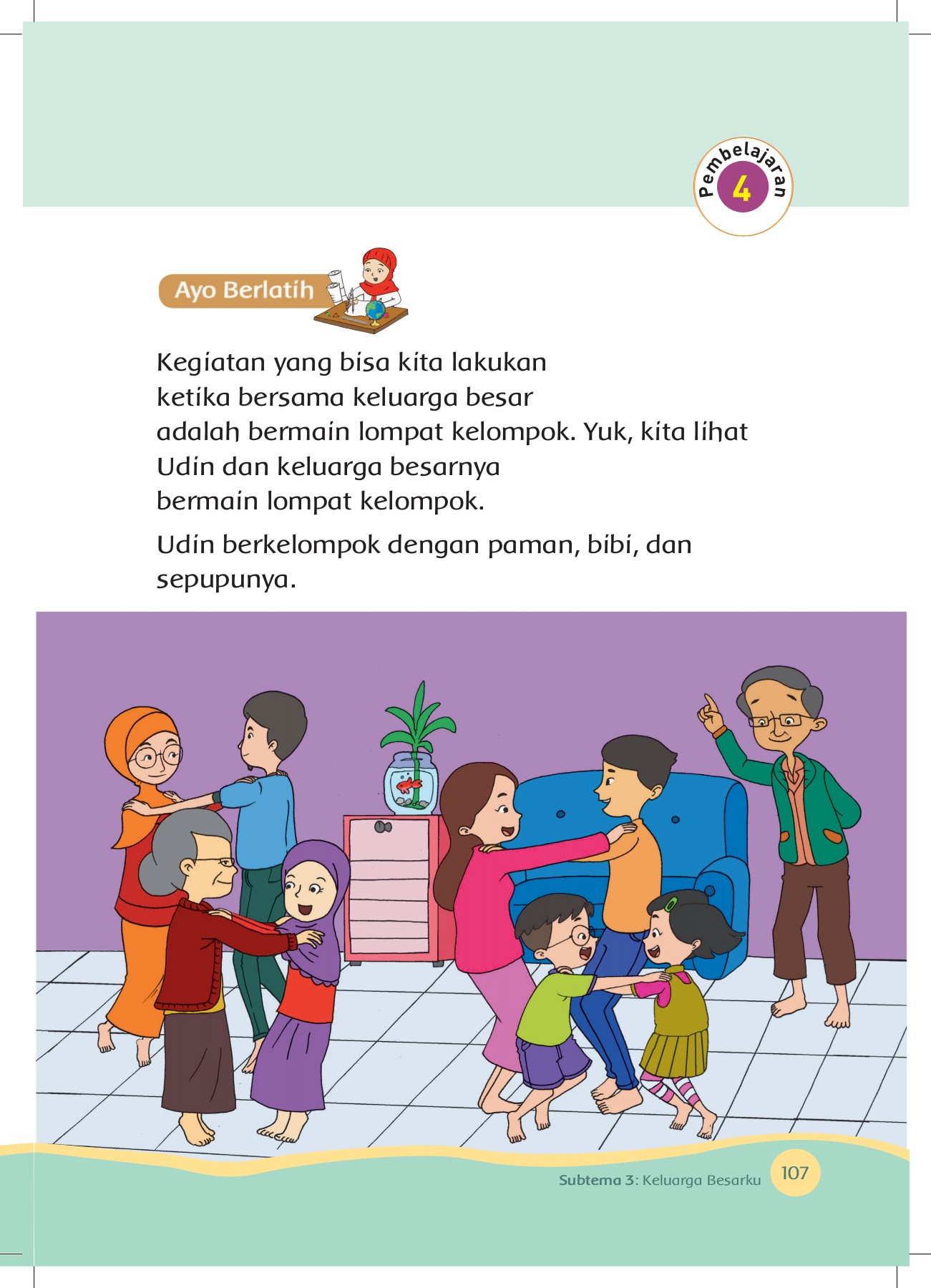 Kelas I Buku Tema 4 BS - Yuni Wianti - Halaman 113 | PDF Online | PubHTML5