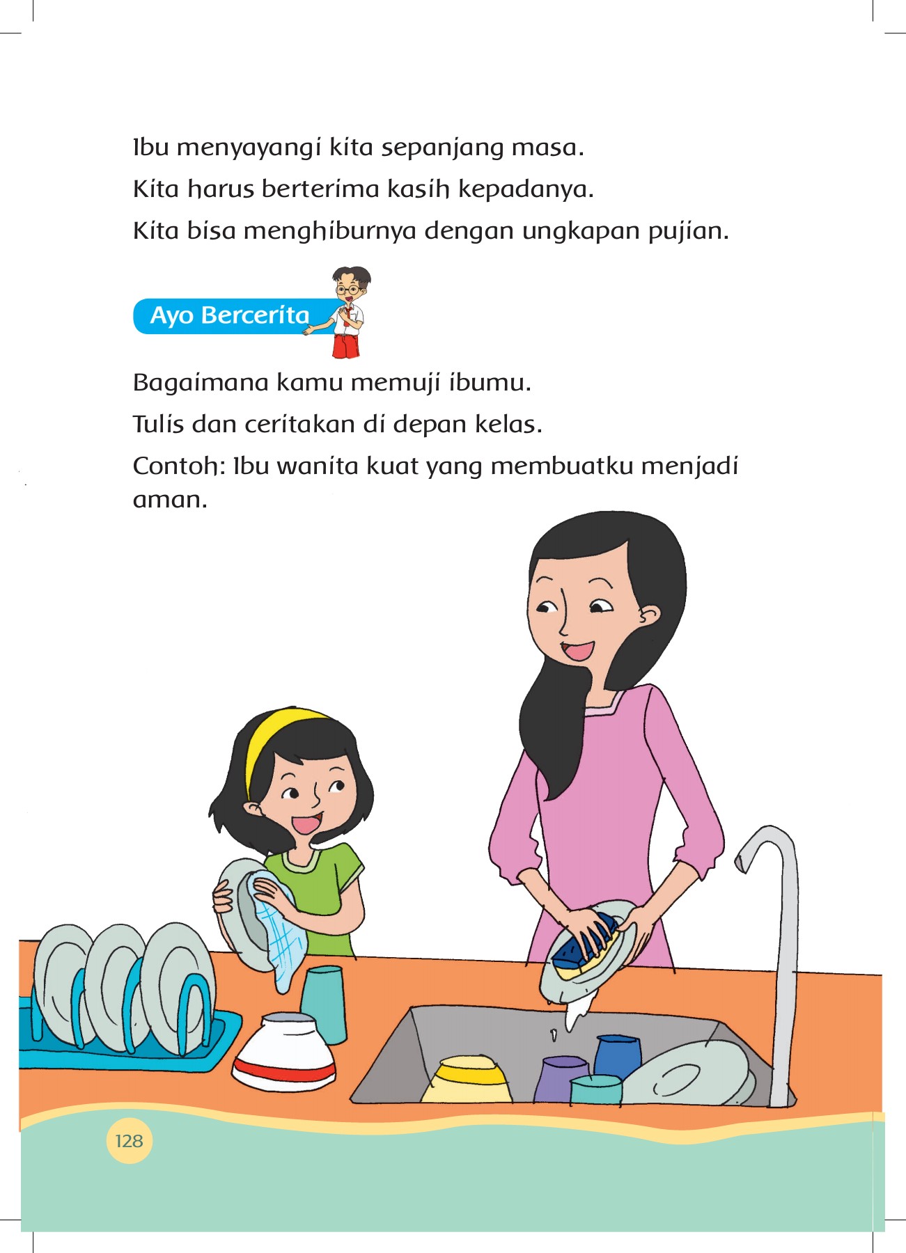 Kelas I Buku Tema 4 BS - Yuni Wianti - Halaman 134 | PDF Online | PubHTML5