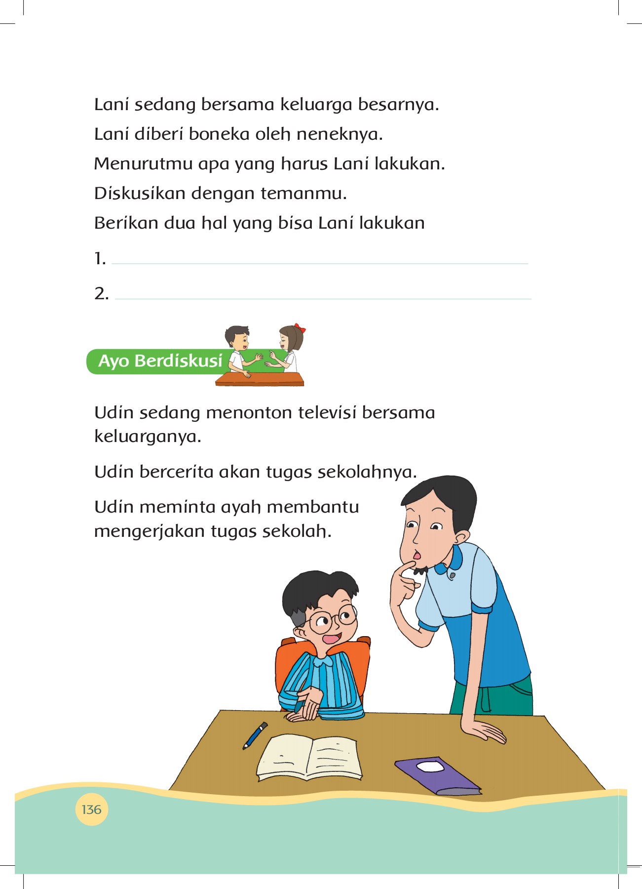 Kelas I Buku Tema 4 BS - Yuni Wianti - Halaman 142 | PDF Online | PubHTML5