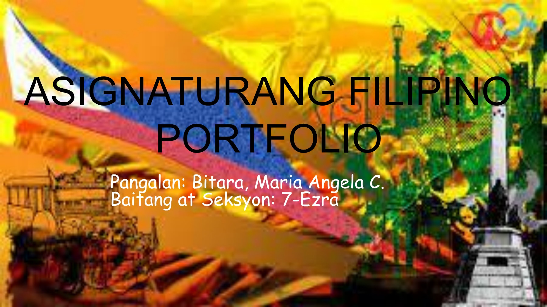 ASIGNATURANG-FILIPINO-PORTFOLIO - anjeanette felipe - Pahina 1 - 9 ...