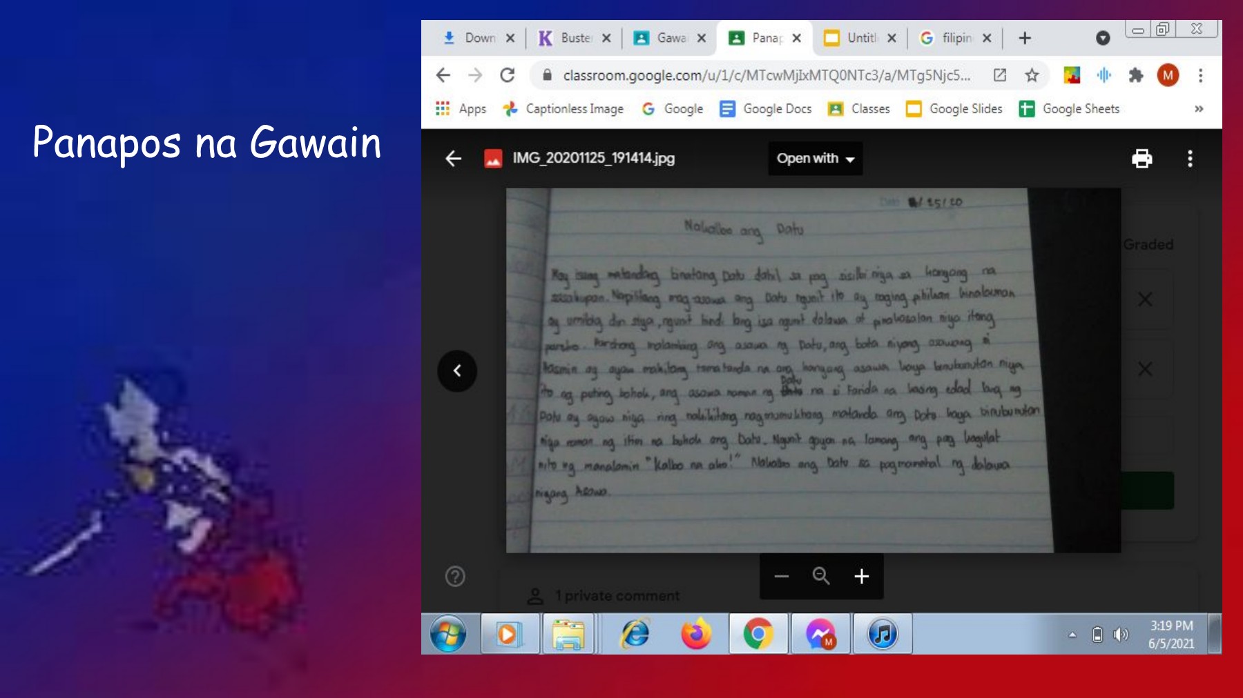 ASIGNATURANG-FILIPINO-PORTFOLIO - anjeanette felipe - Pahina 7 | Online ...