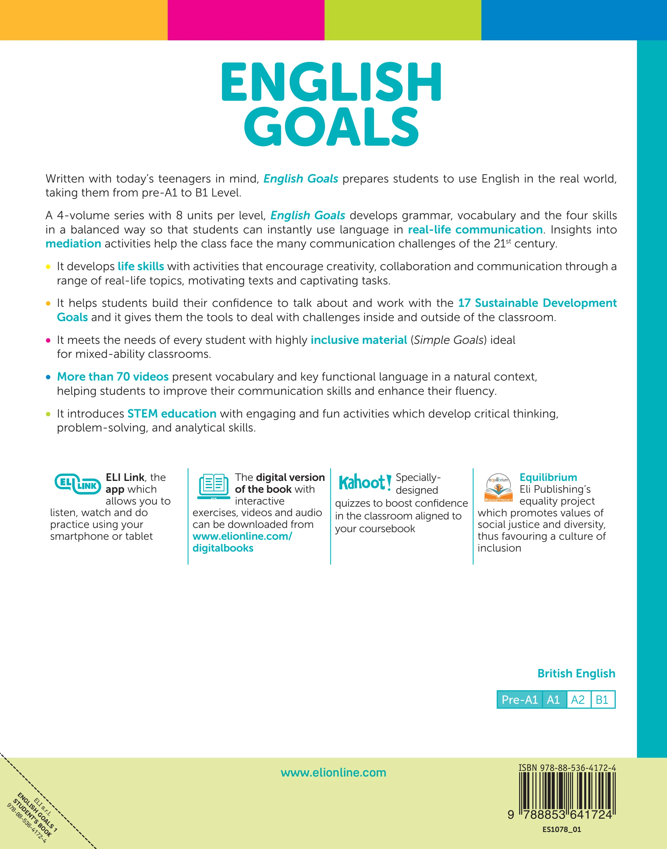 English Goals 1_Students Book - EUROLIBRA - Page 30 | Flip PDF Online ...